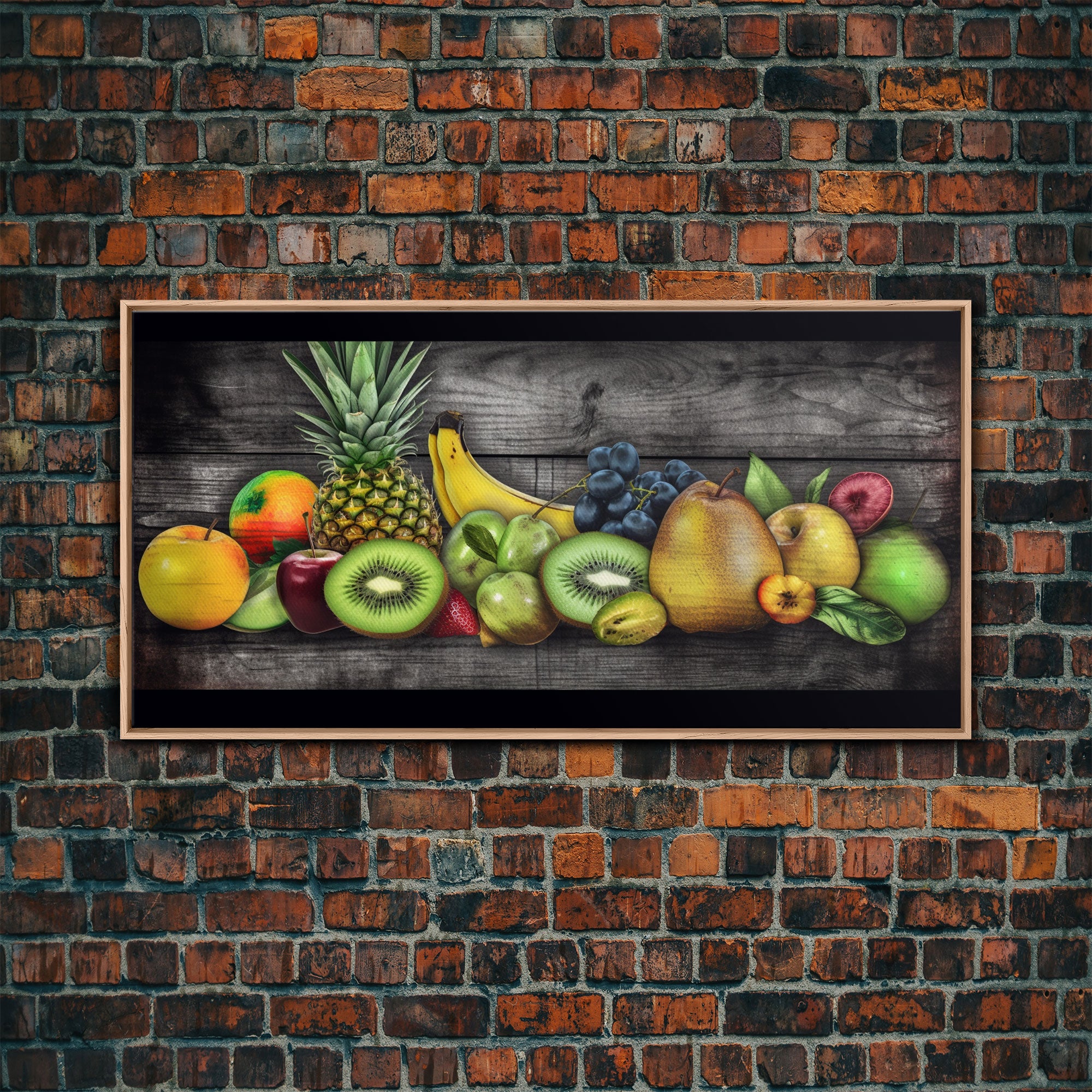 Fruits Wall Art, Food Wall Decor, Farmhouse Wall Decor, Kitchen Wall A ...