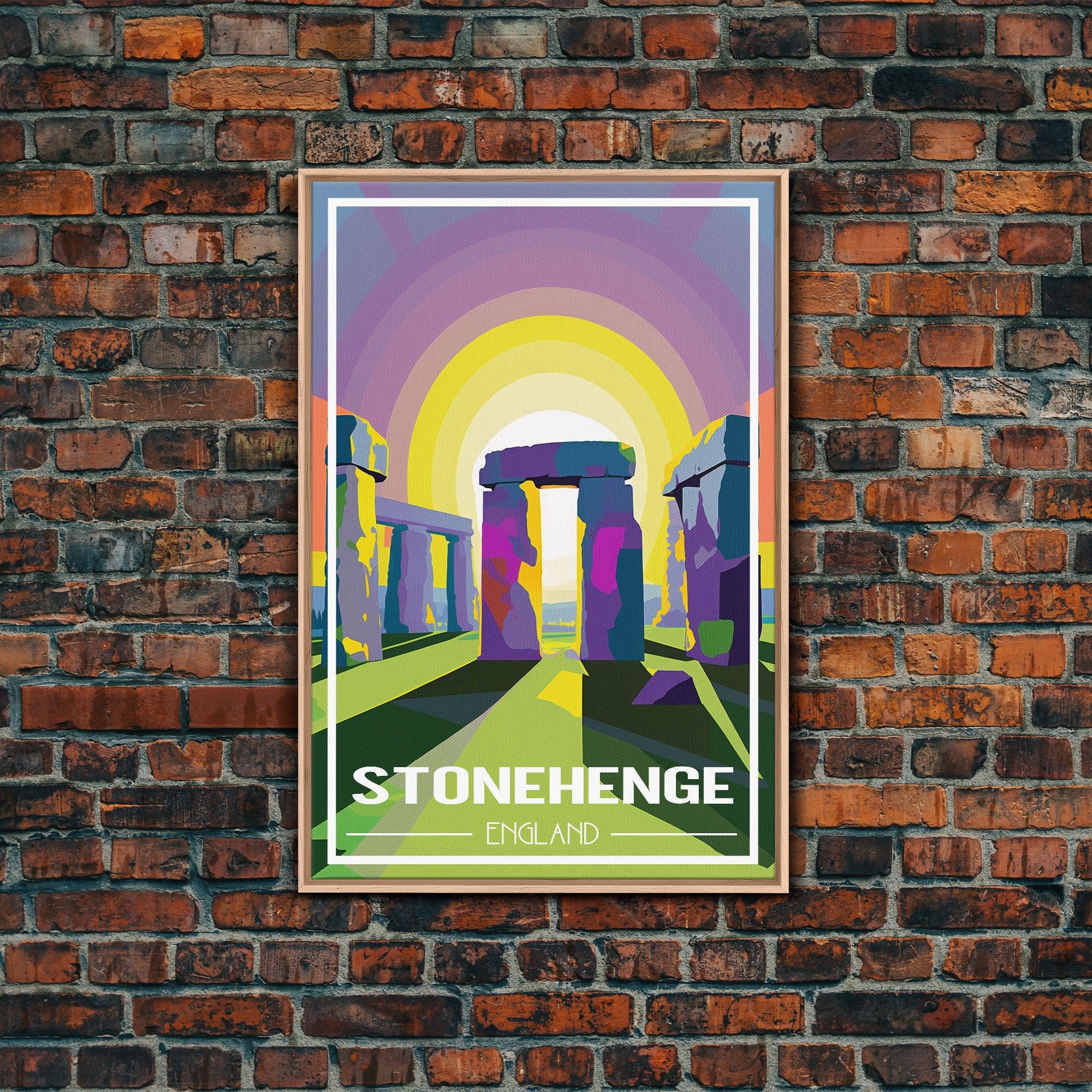 England Wall Art, Stonehenge Poster, Europe Wall Print, England Poster ...