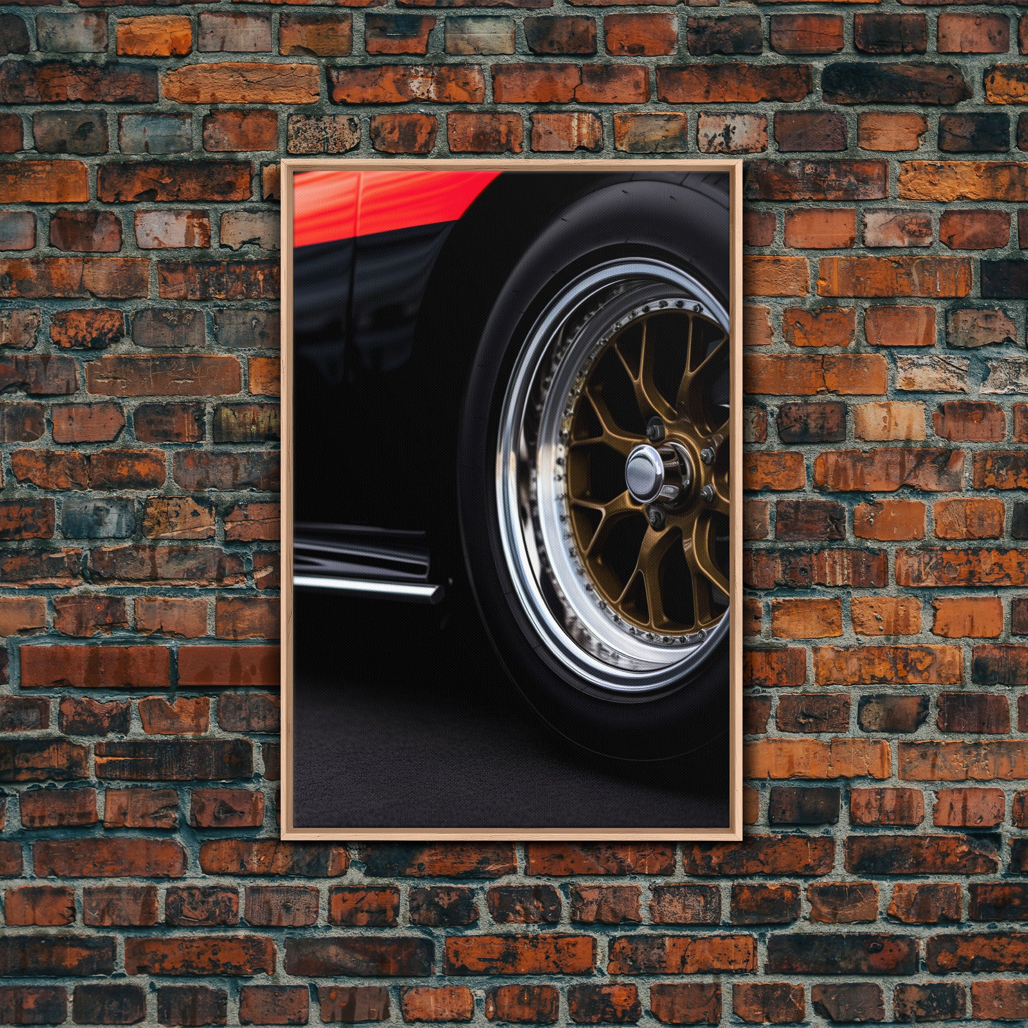 Hot Rod Muscle Car Art, Hot Rot Photography Print, Framed Canvas or Po ...
