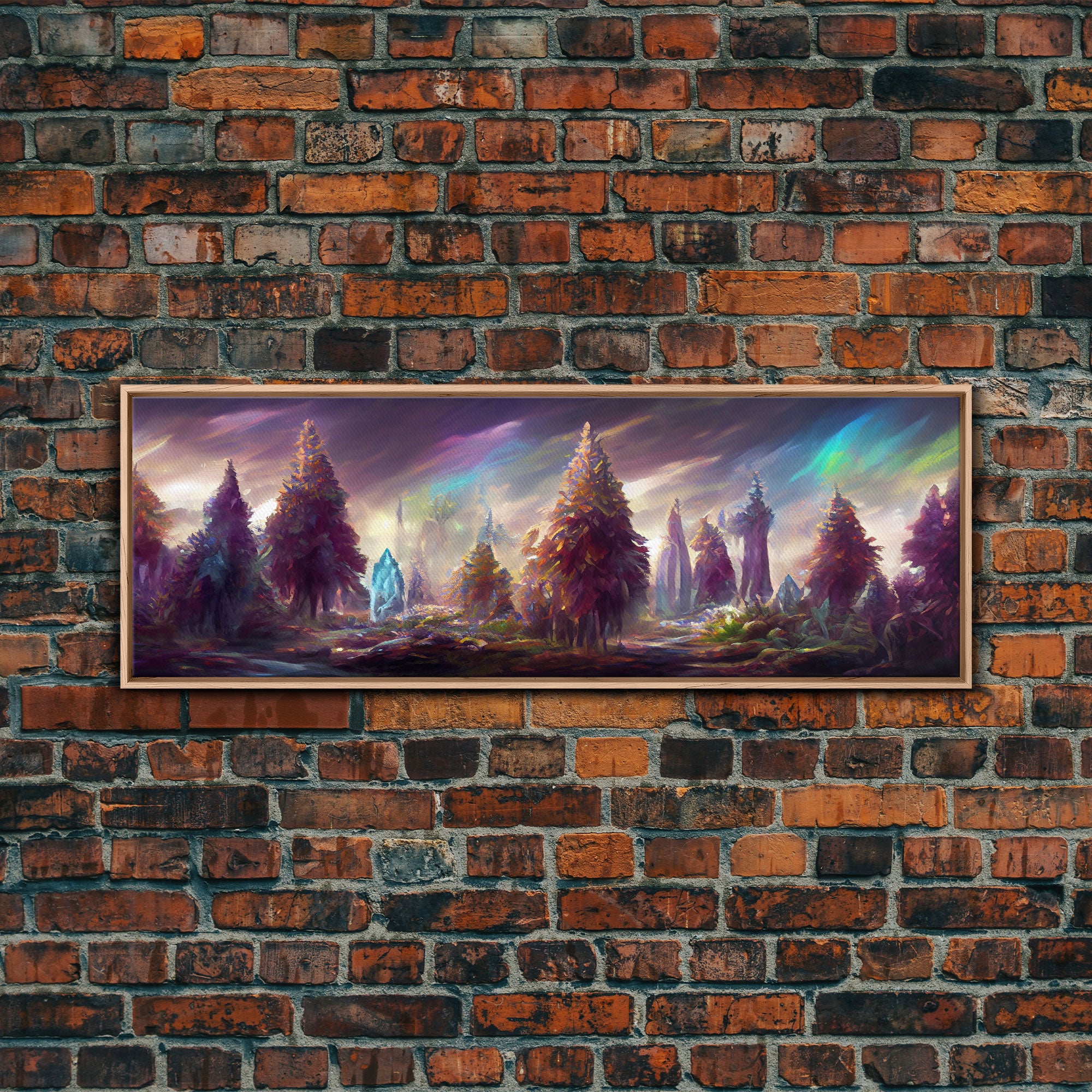 RPG Art, High Fantasy Forest Wall Art, Ready To Hang Canvas Print, Pan ...