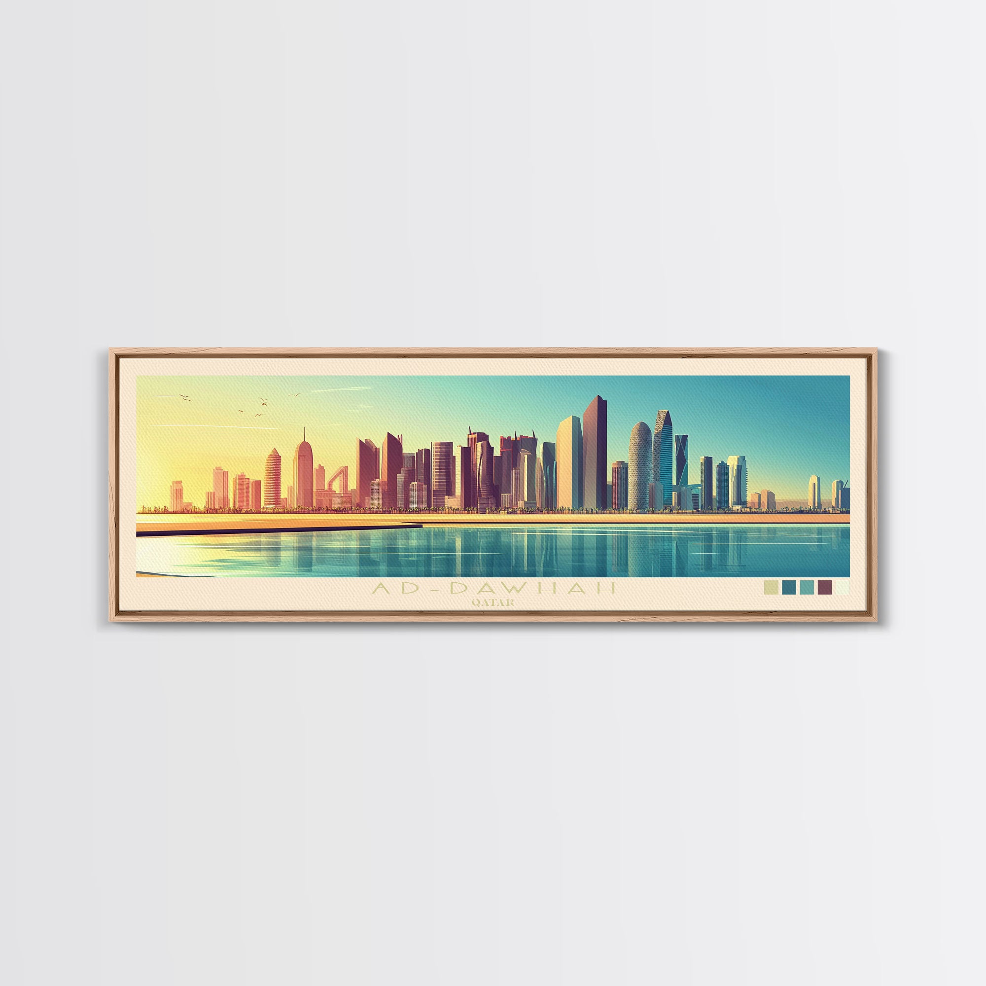 Adama, Ethiopia Panoramic Travel Poster Canvas Print, Adama, Ethiopia ...