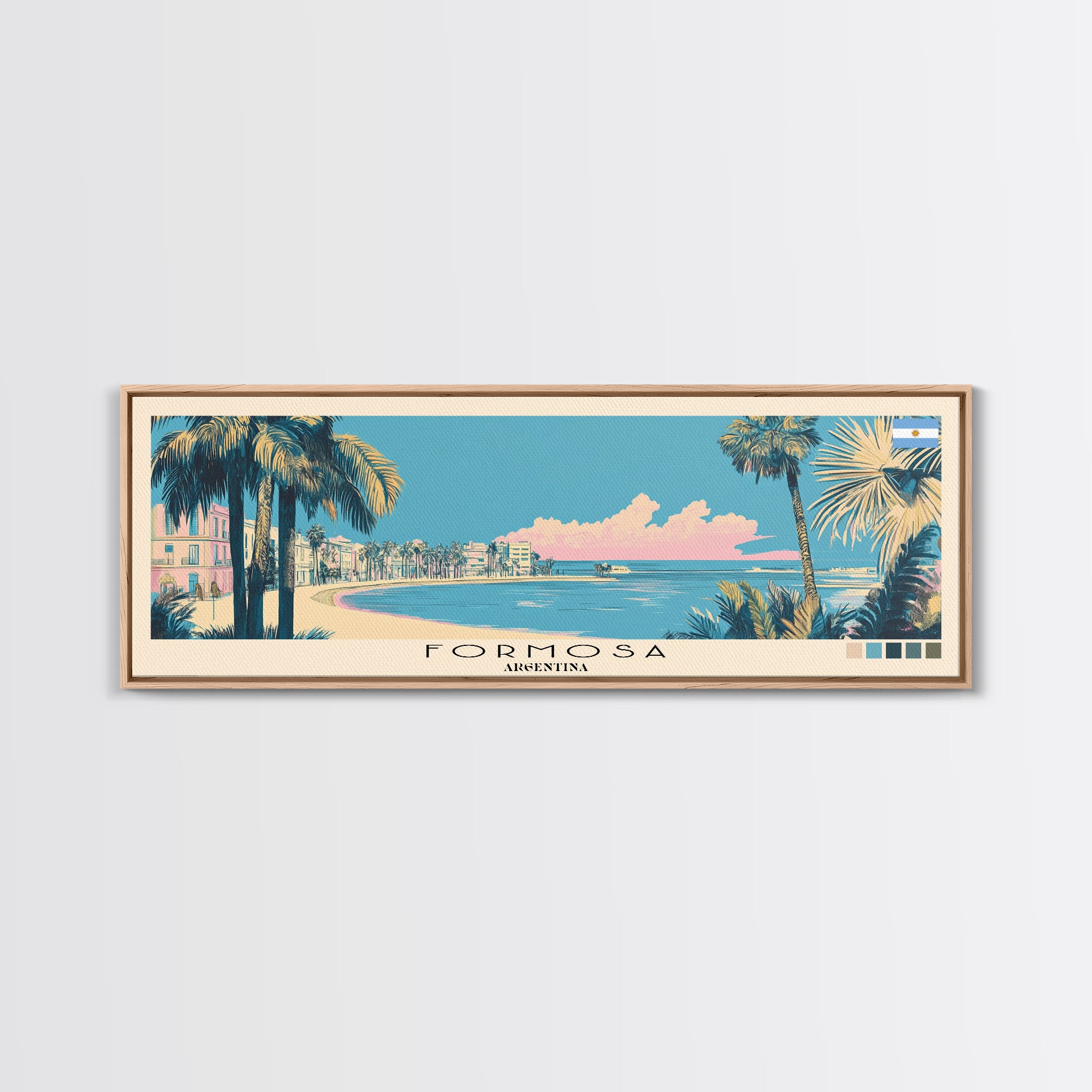 Formosa, Argentina Panoramic Canvas Print, Formosa, Argentina Painting ...