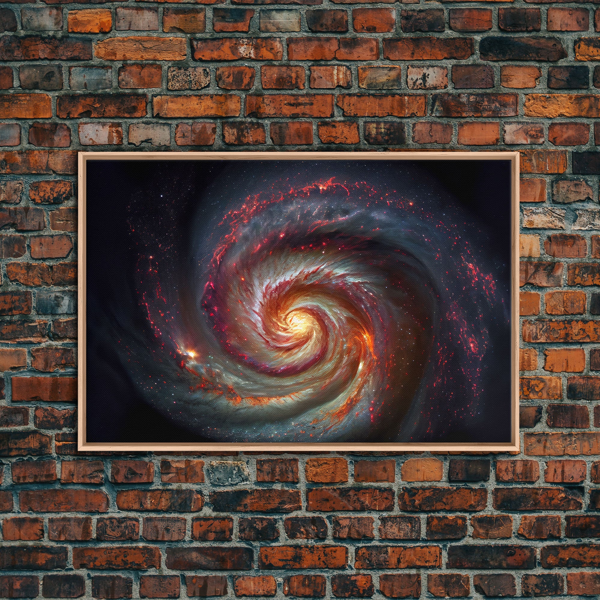 Nebula Supernova Space Swirl Of Stars Fine Art Print, Wall Art Print ...