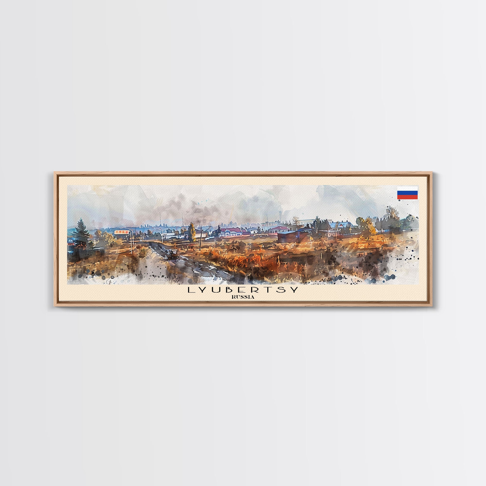 Lyubertsy Russia Travel Art, City Art, Framed Canvas Print or Metal Wa ...