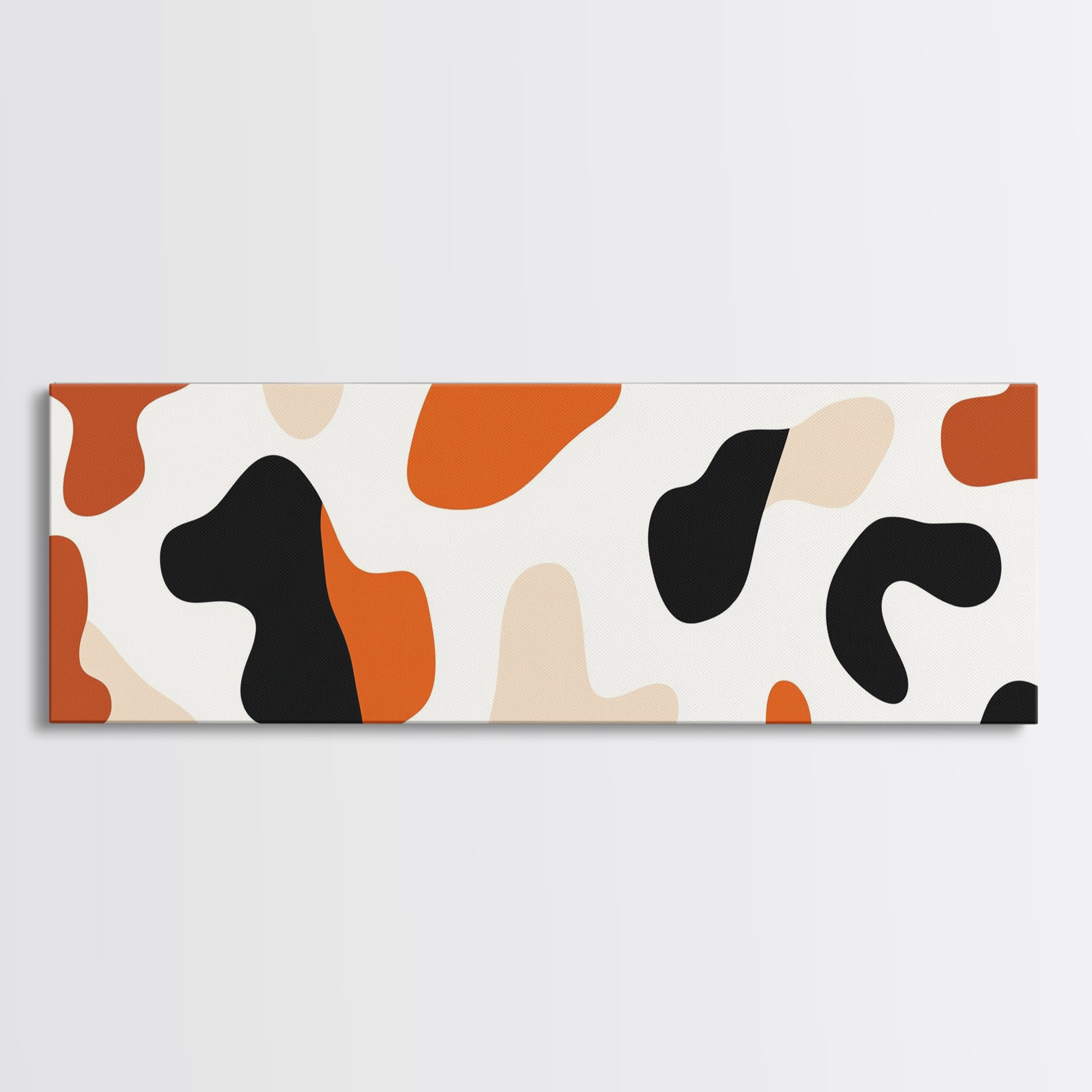 Abstract Cheetah Print Art, Animal Print Wall Art, Canvas Print, Extra ...