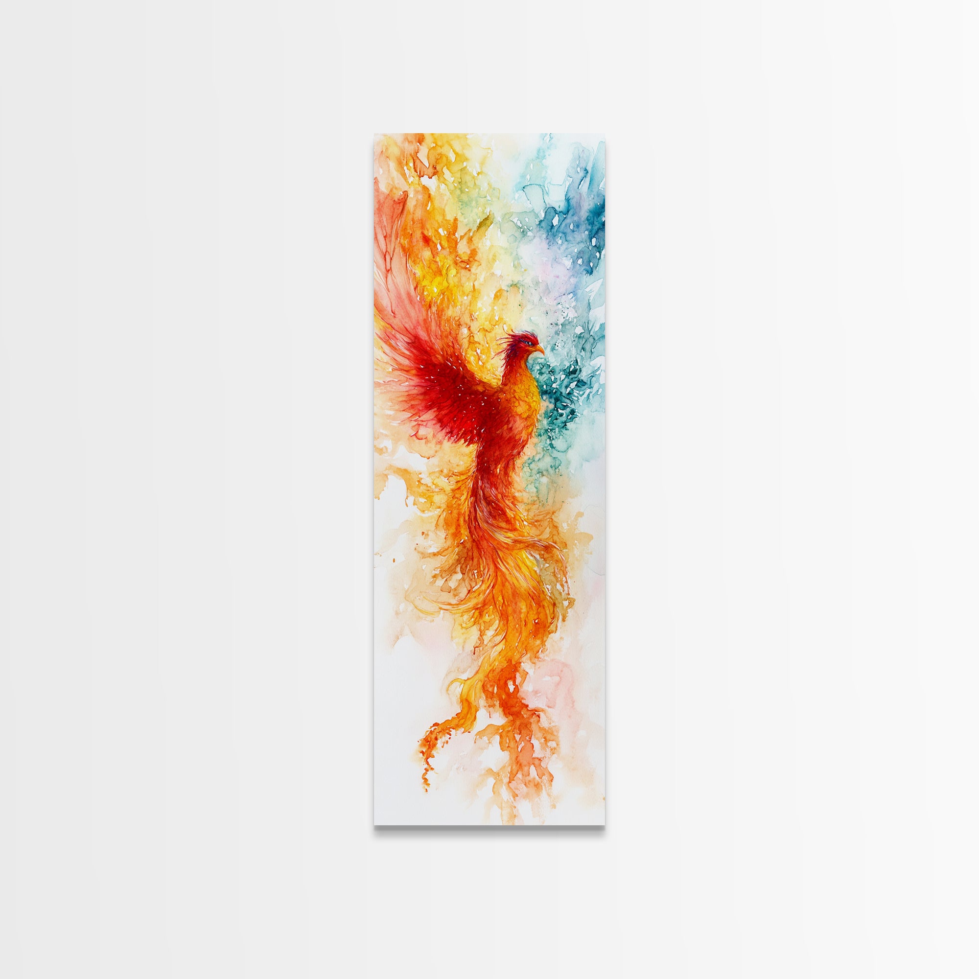 Ethereal Phoenix Rising from the Ashes in Subtle Pastel Shades – Mysti ...