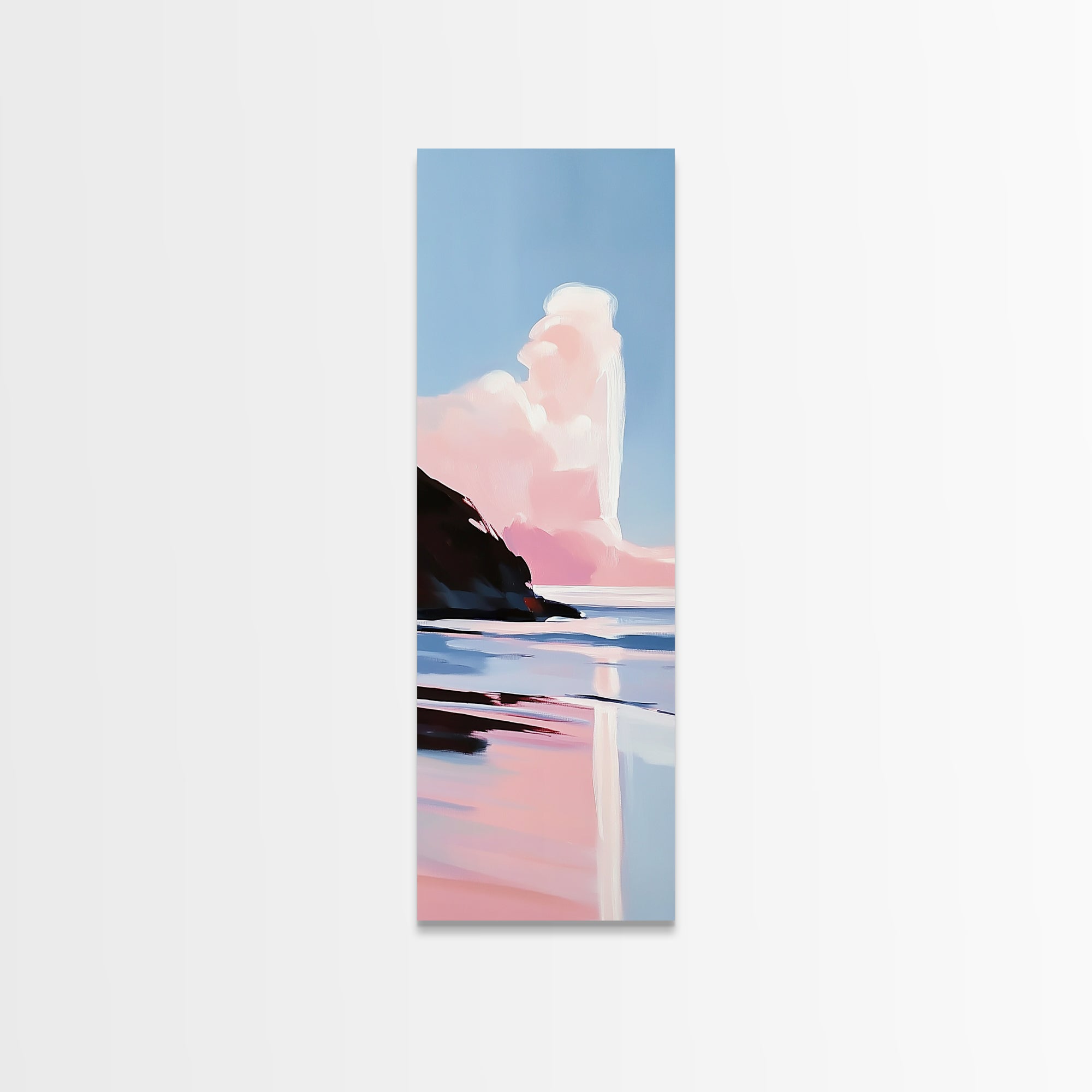 Pink Cloud, Dreamy Landscape, Soft Color Art, Aesthetic Sky, Boho Home ...
