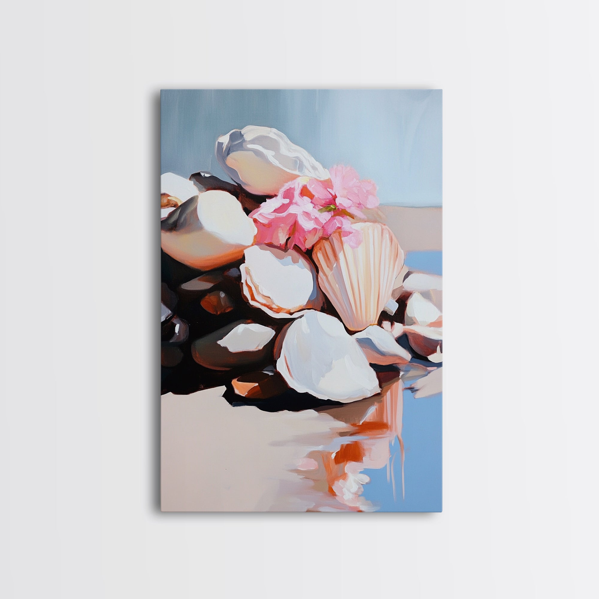 Seashell Collection, Beach Treasures, Coastal Aesthetic, Nautical Wall ...
