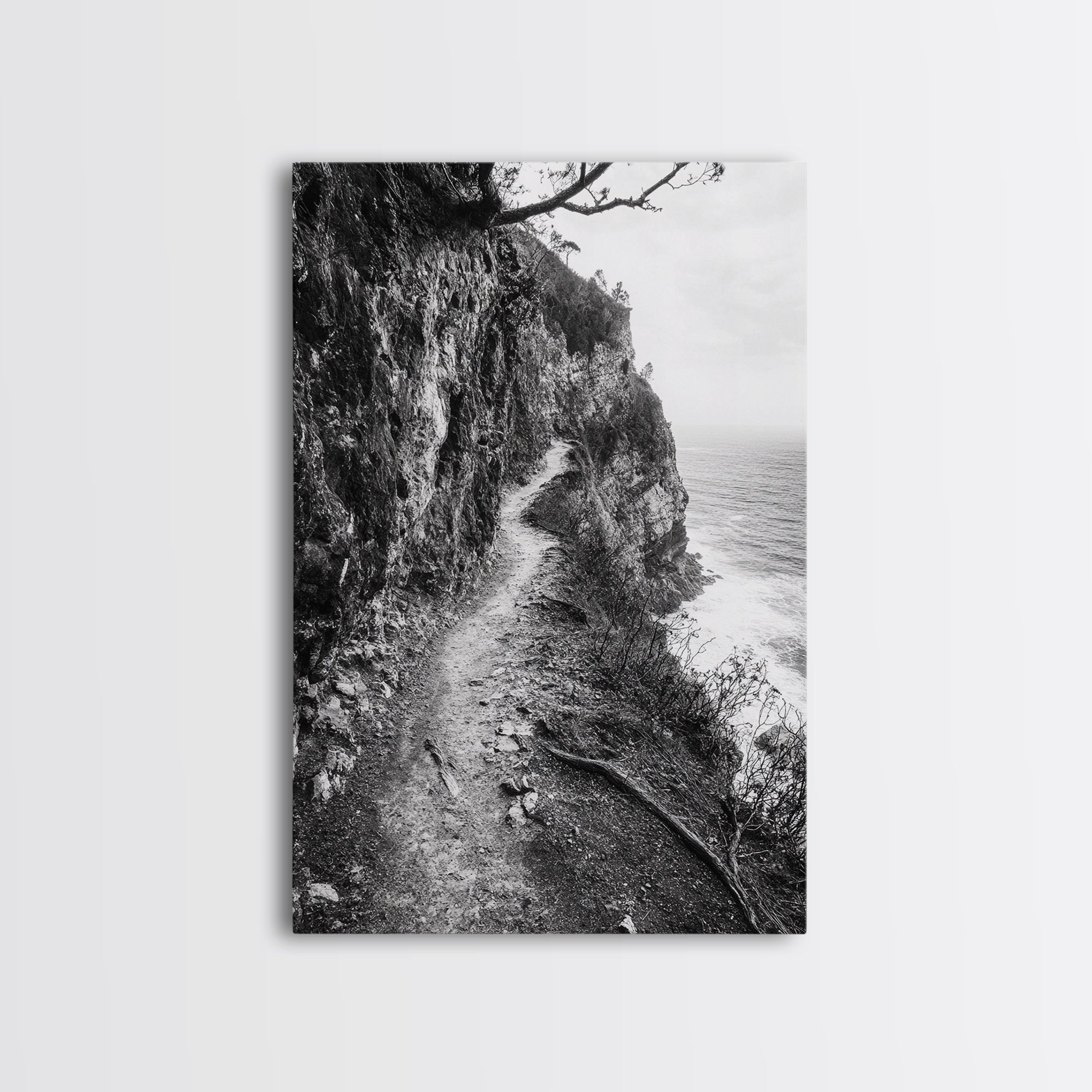 Cliffside Trail, Seaside Path, Coastal Adventure, Outdoor Photography ...
