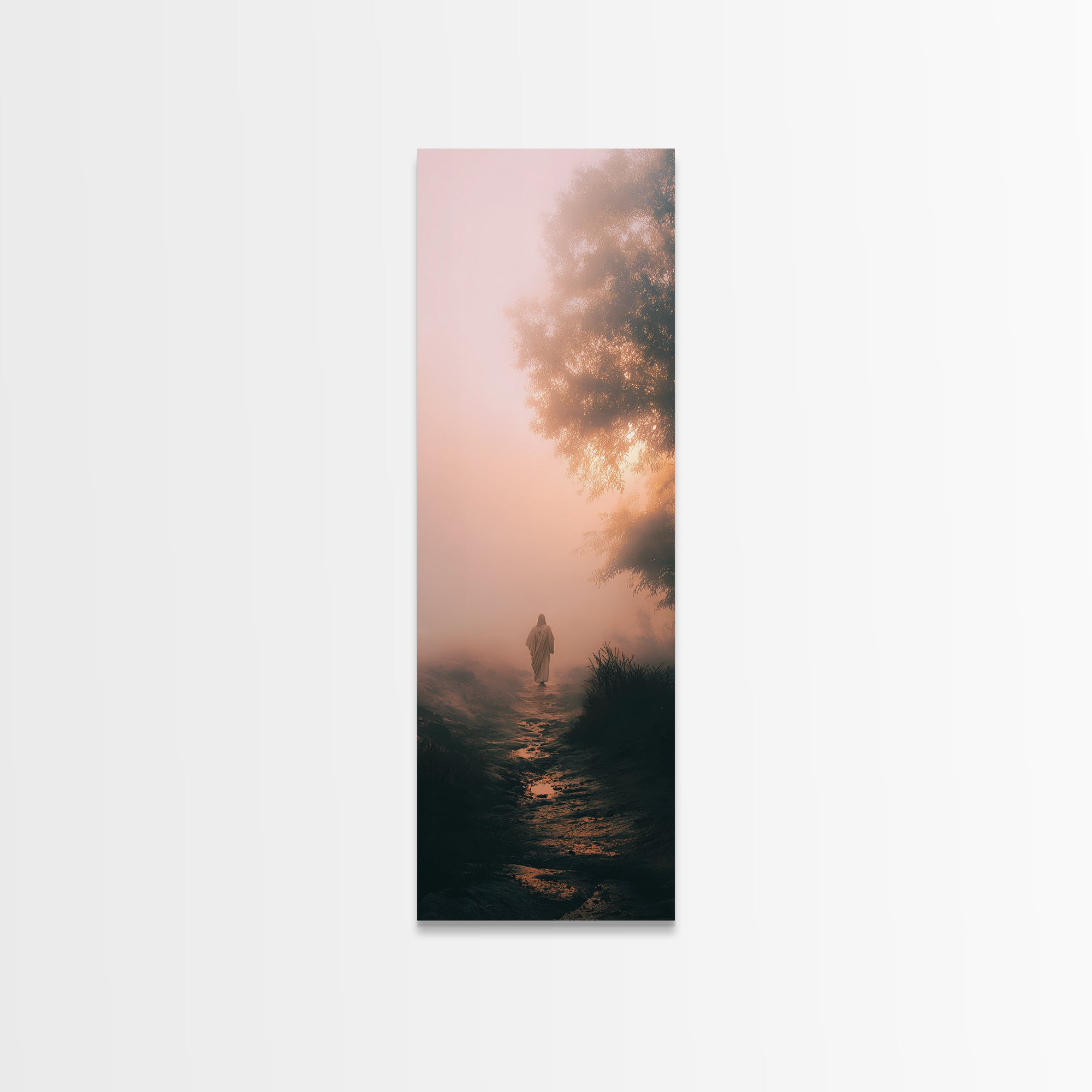 Path Of Mercy – Framed Canvas Print – Christian Wall Art – Jesus Paint ...