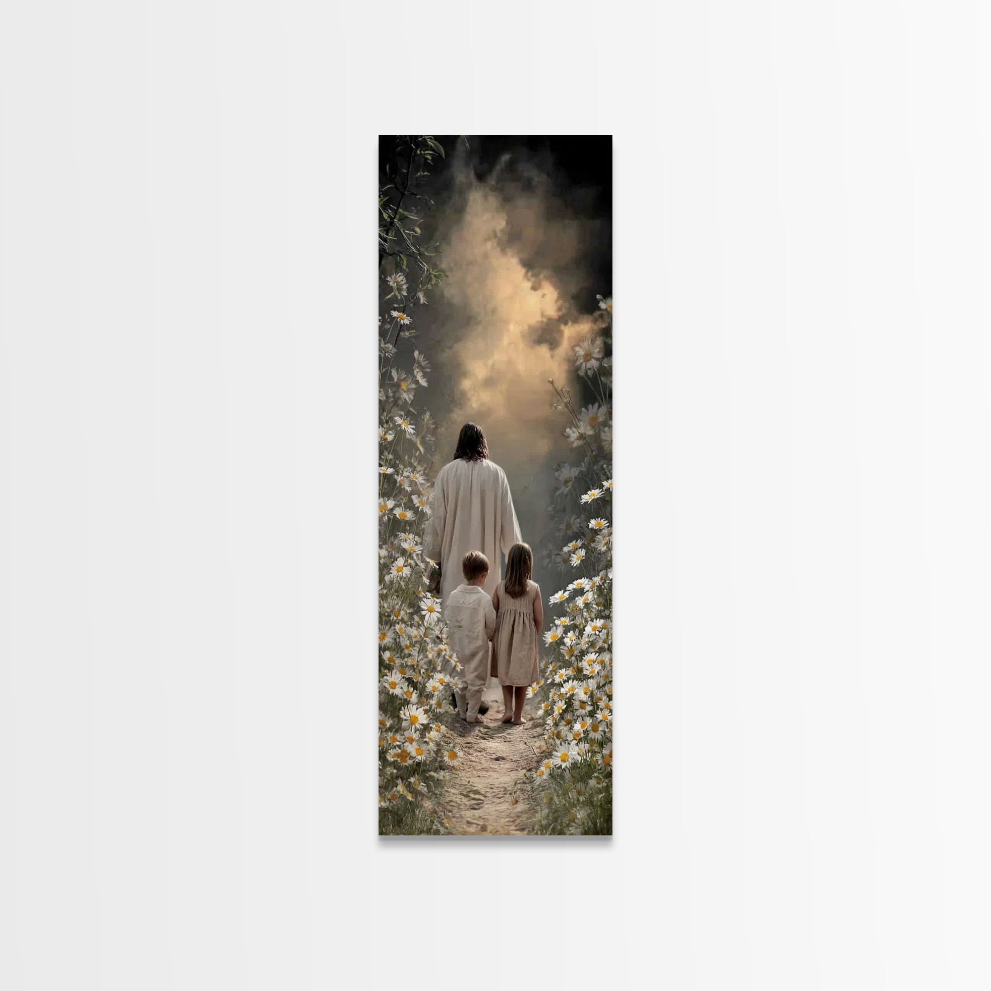 Path Of Mercy – Framed Canvas Print – Skinny Art – Christian Wall Art ...