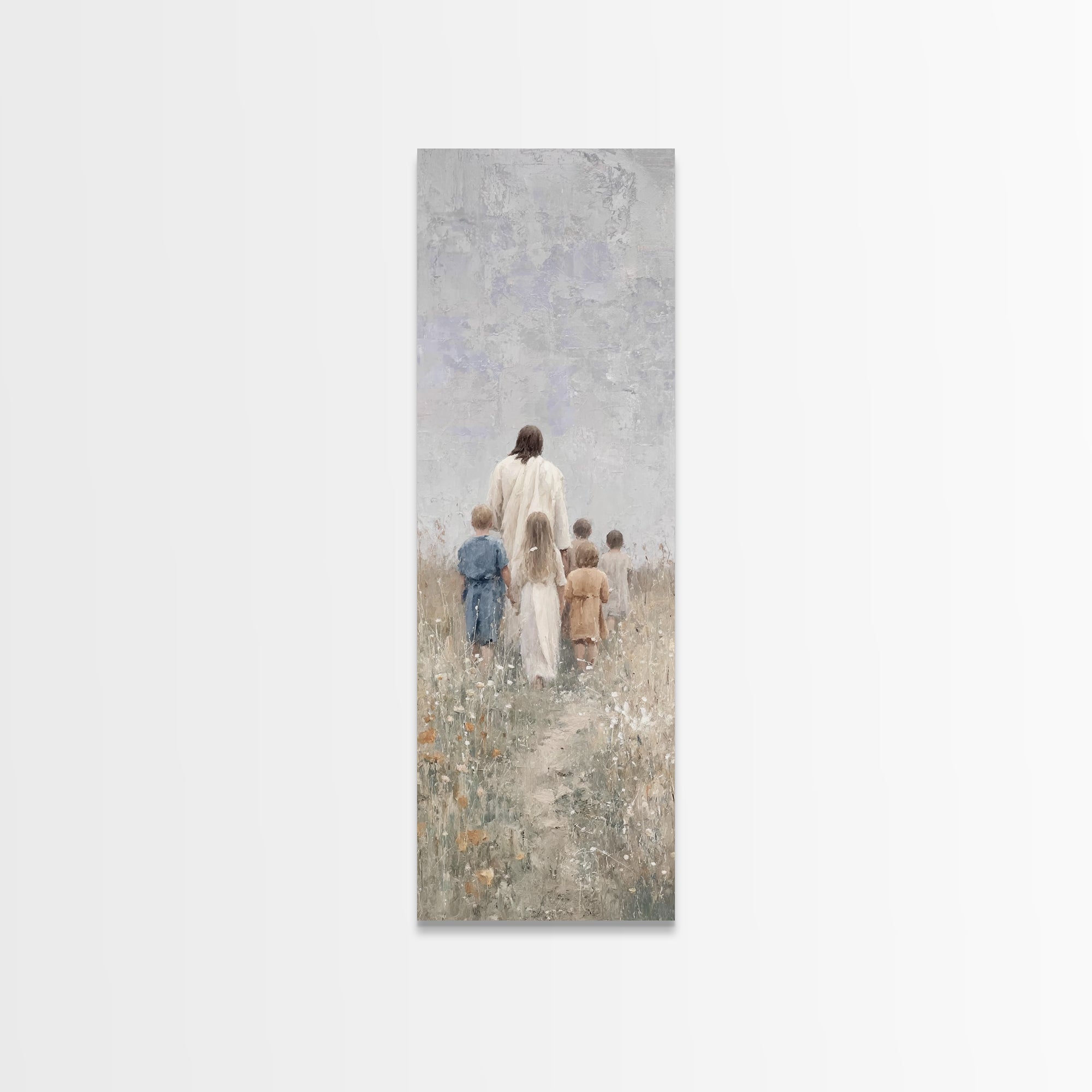Path Of Grace, Framed Canvas Print, Christian Art Canvas, Jesus Painti ...