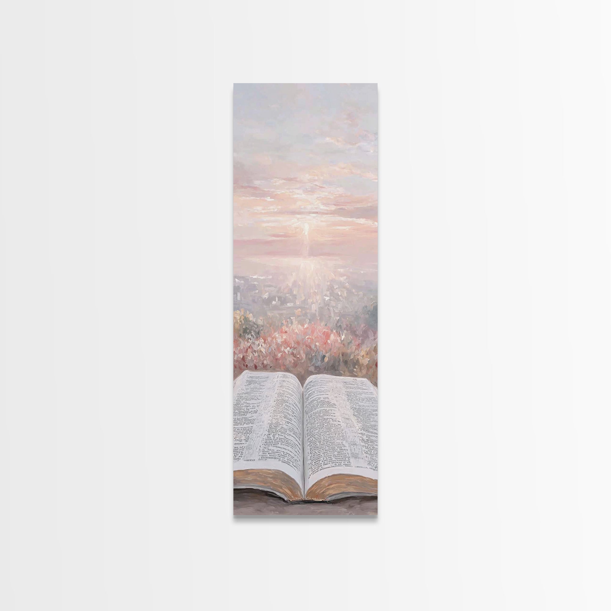 Dawn Of Scripture – Framed Canvas Print – Narrow Art – Christian Art ...