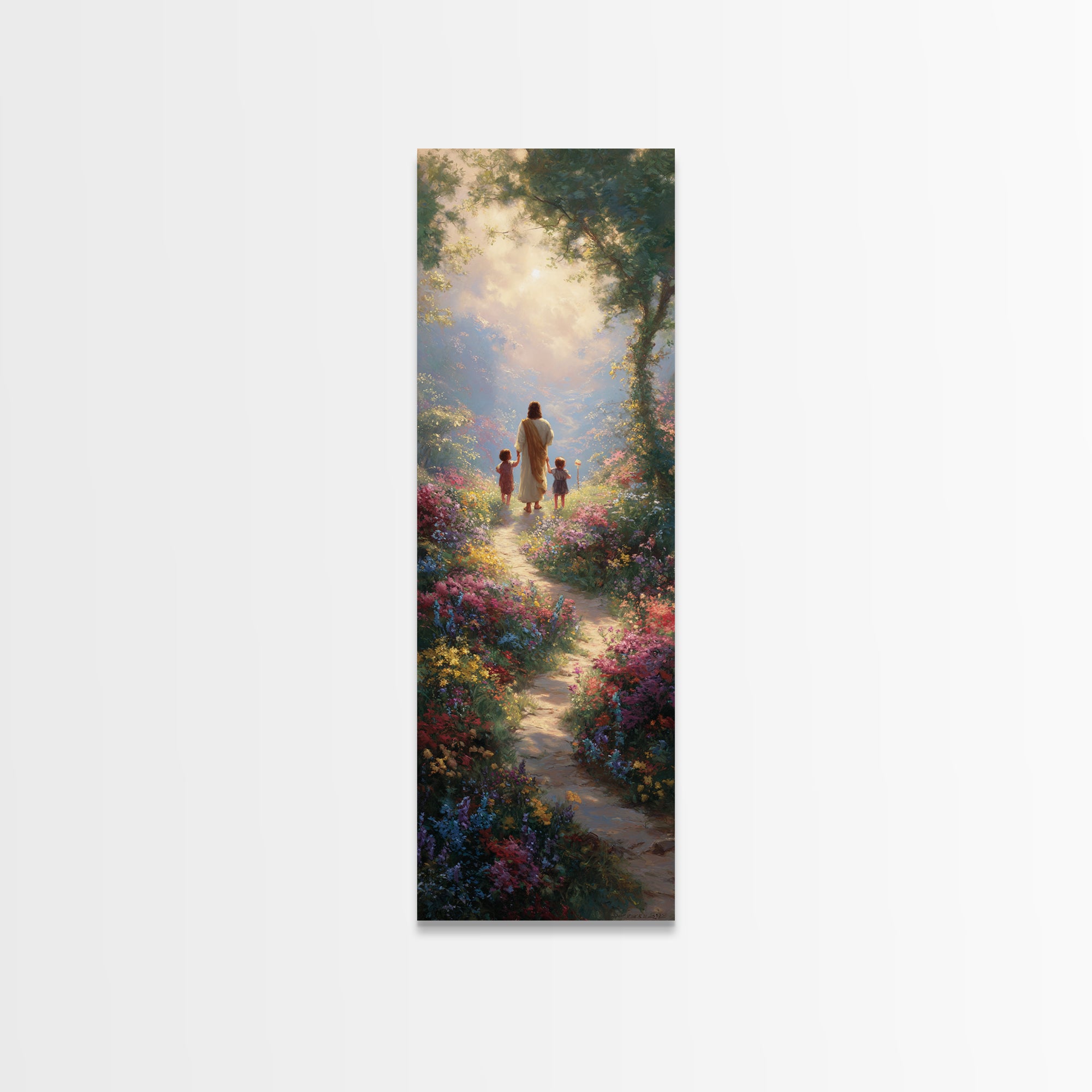 Heavenward Path – Framed Canvas Print – Christian Wall Art – Jesus Pai ...