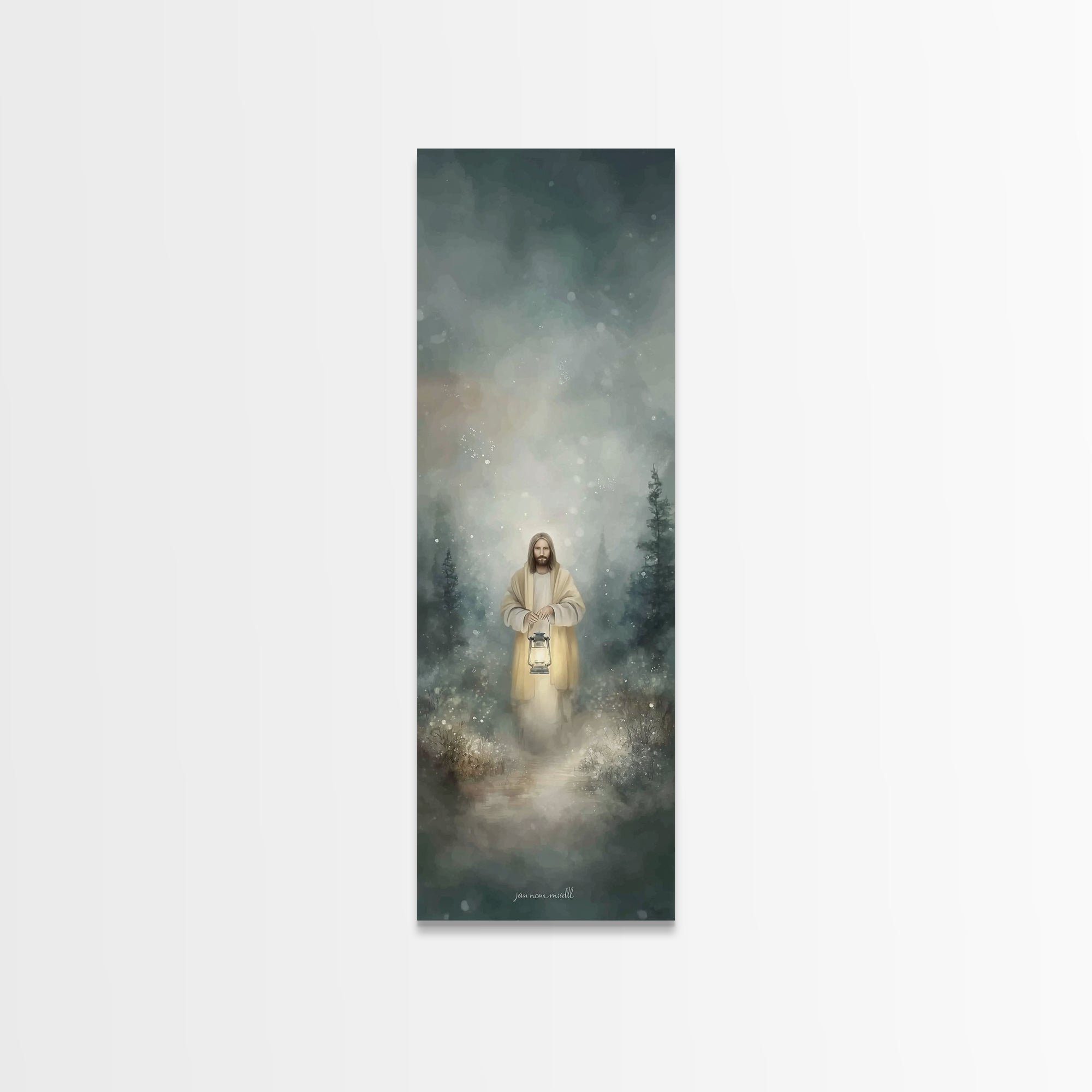 Light Of Mercy – Framed Canvas Print – Christian Art Canvas – Jesus Pa ...
