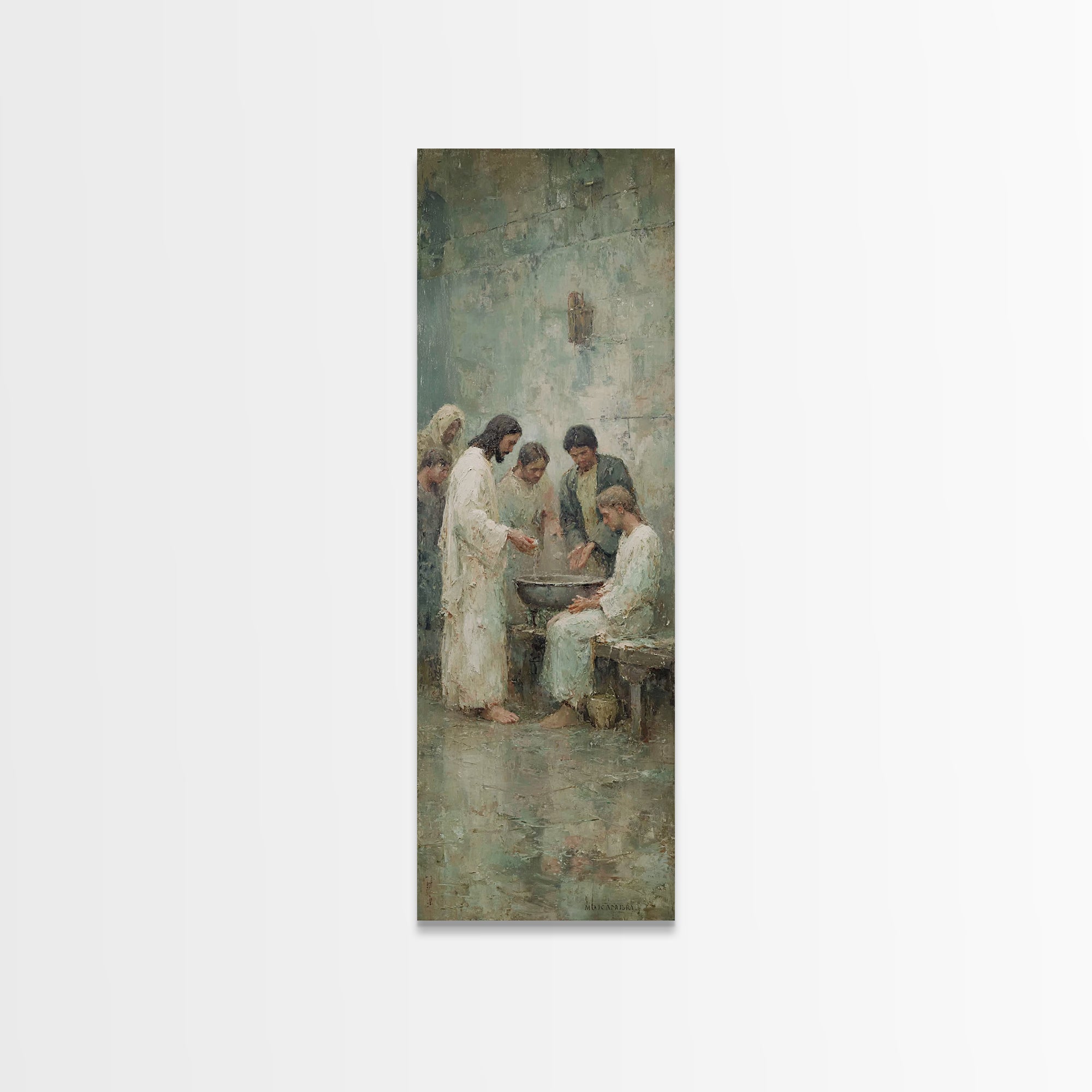 Circle Of Mercy | Framed Canvas Print | Christian Art Canvas | Jesus P ...