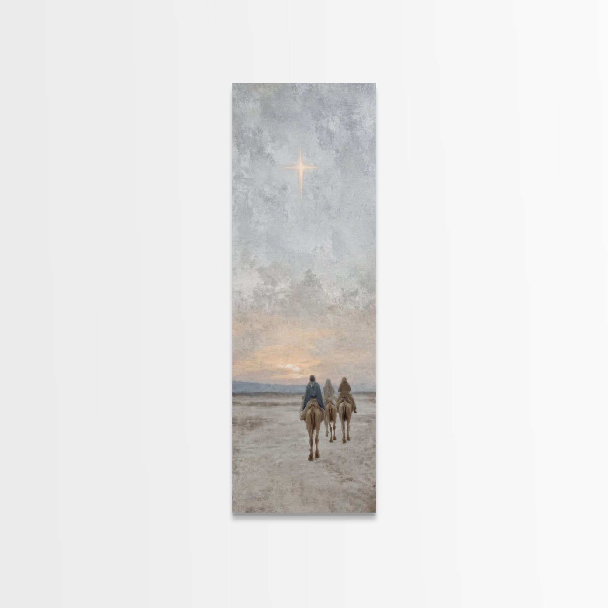 Pilgrims Of Faith – Framed Canvas Print – Christian Art Canvas – Chris ...