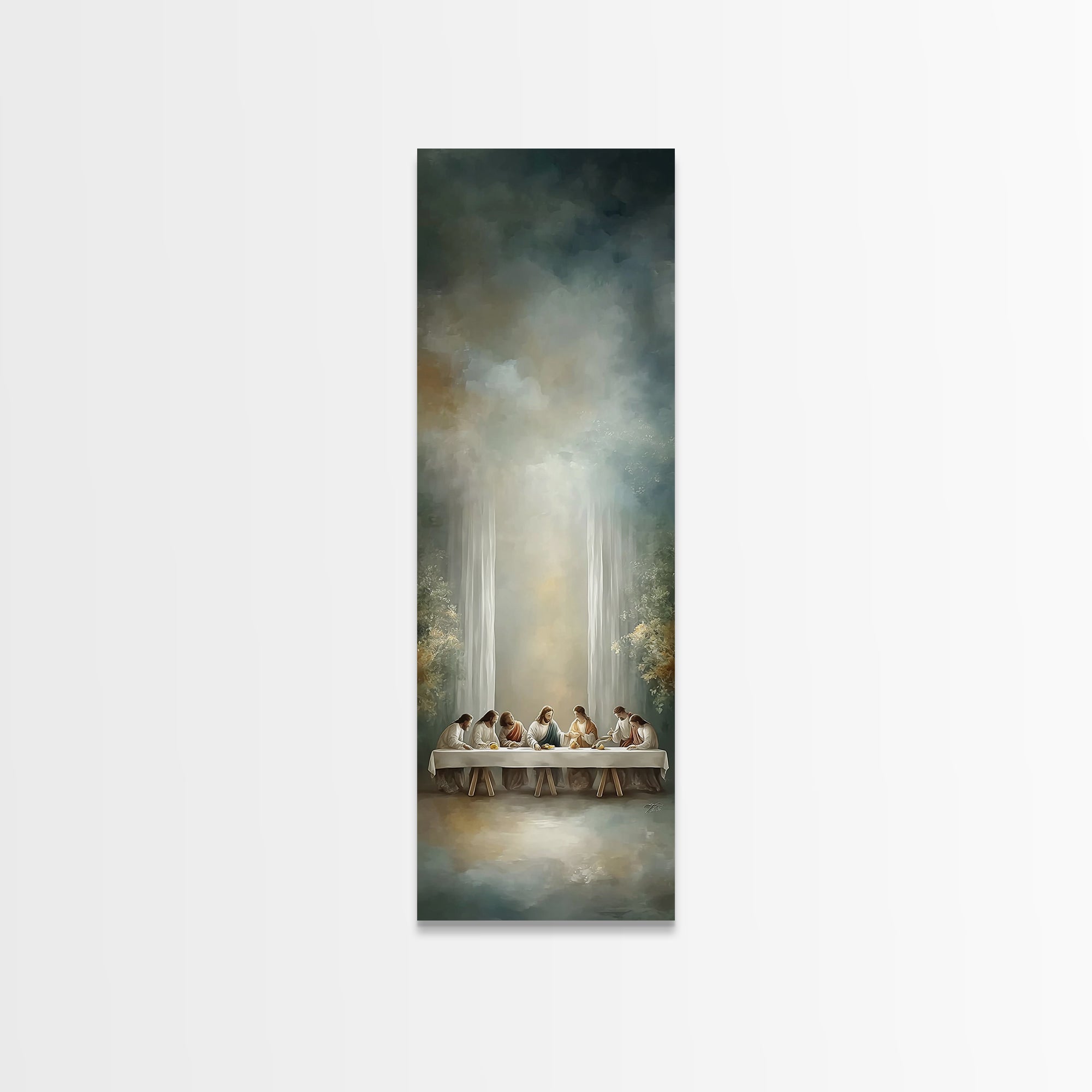 Heavenly Table Grace – Framed Canvas Print – Christian Wall Art – Jesu ...