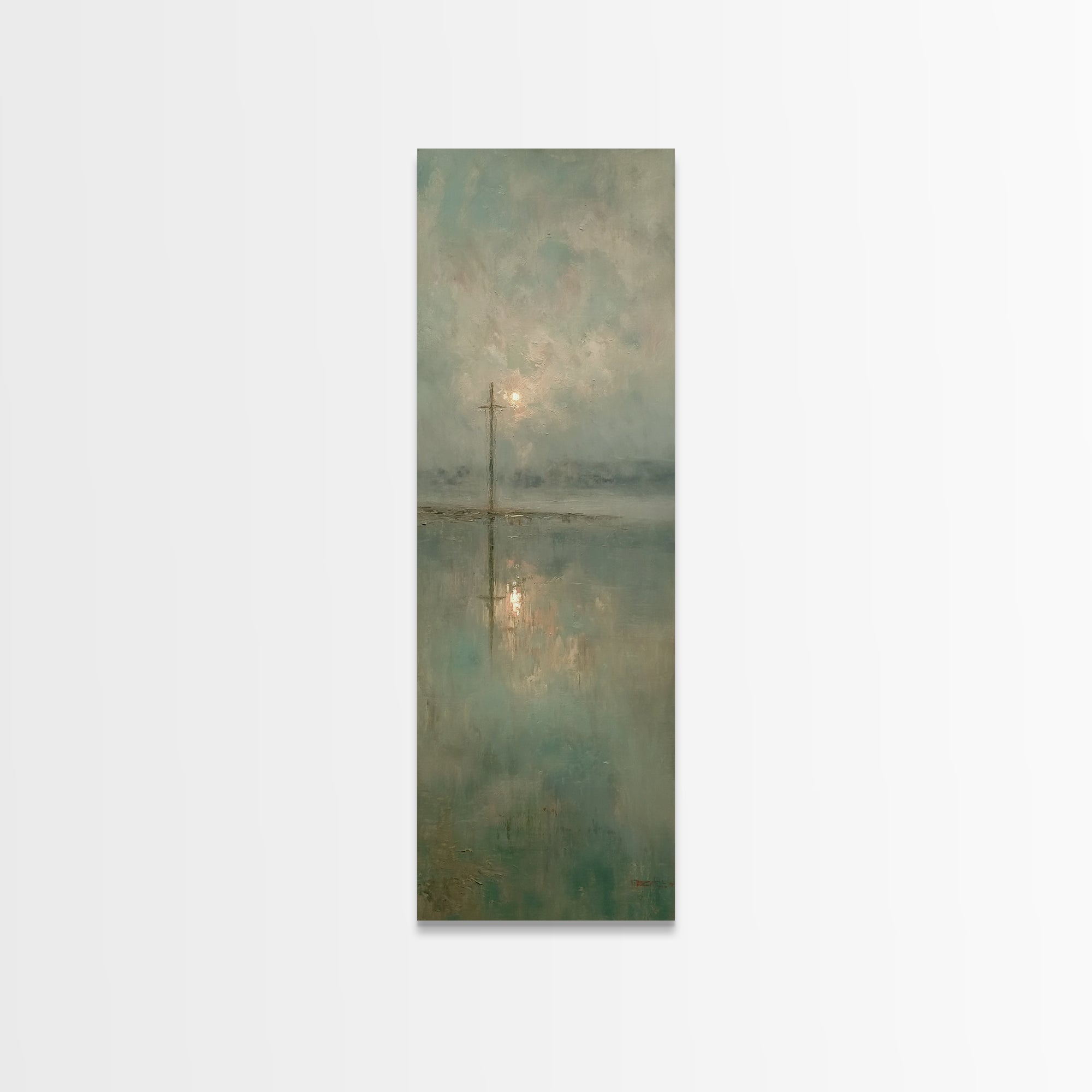 Calm Of Redemption – Framed Canvas Print – Christian Art Canvas – Chri ...