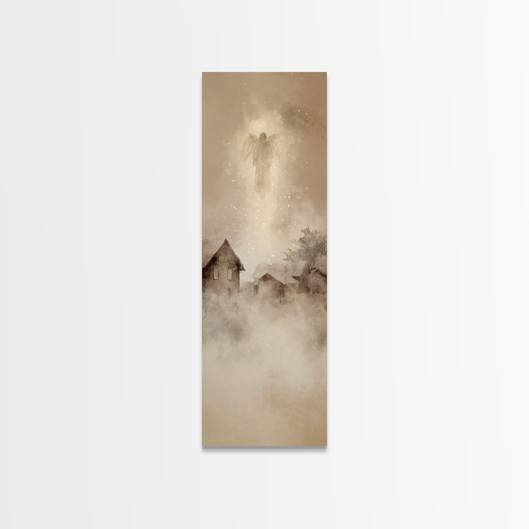 Holy Watcher – Framed Canvas Print – Christian Christmas Art – Christm ...