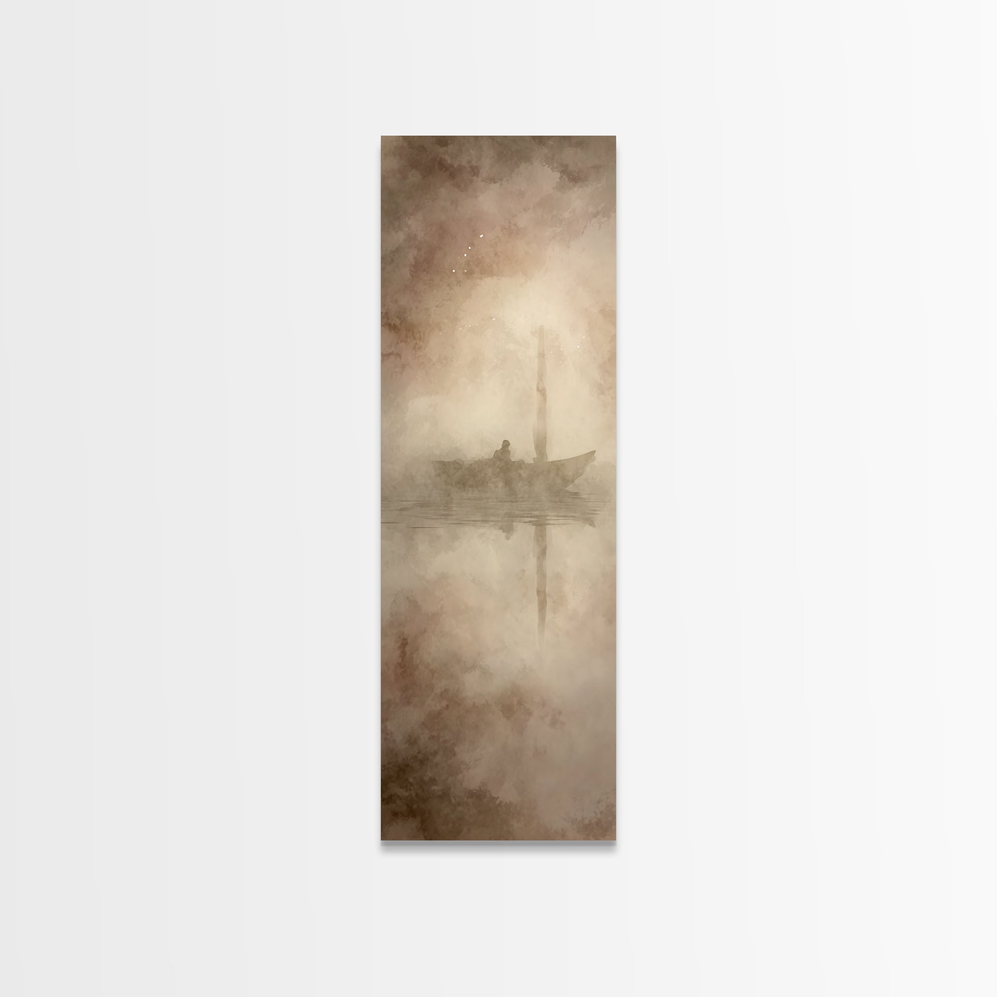 Silent Dawn Vessel – Framed Canvas Print – Christian Art Canvas – Skin ...