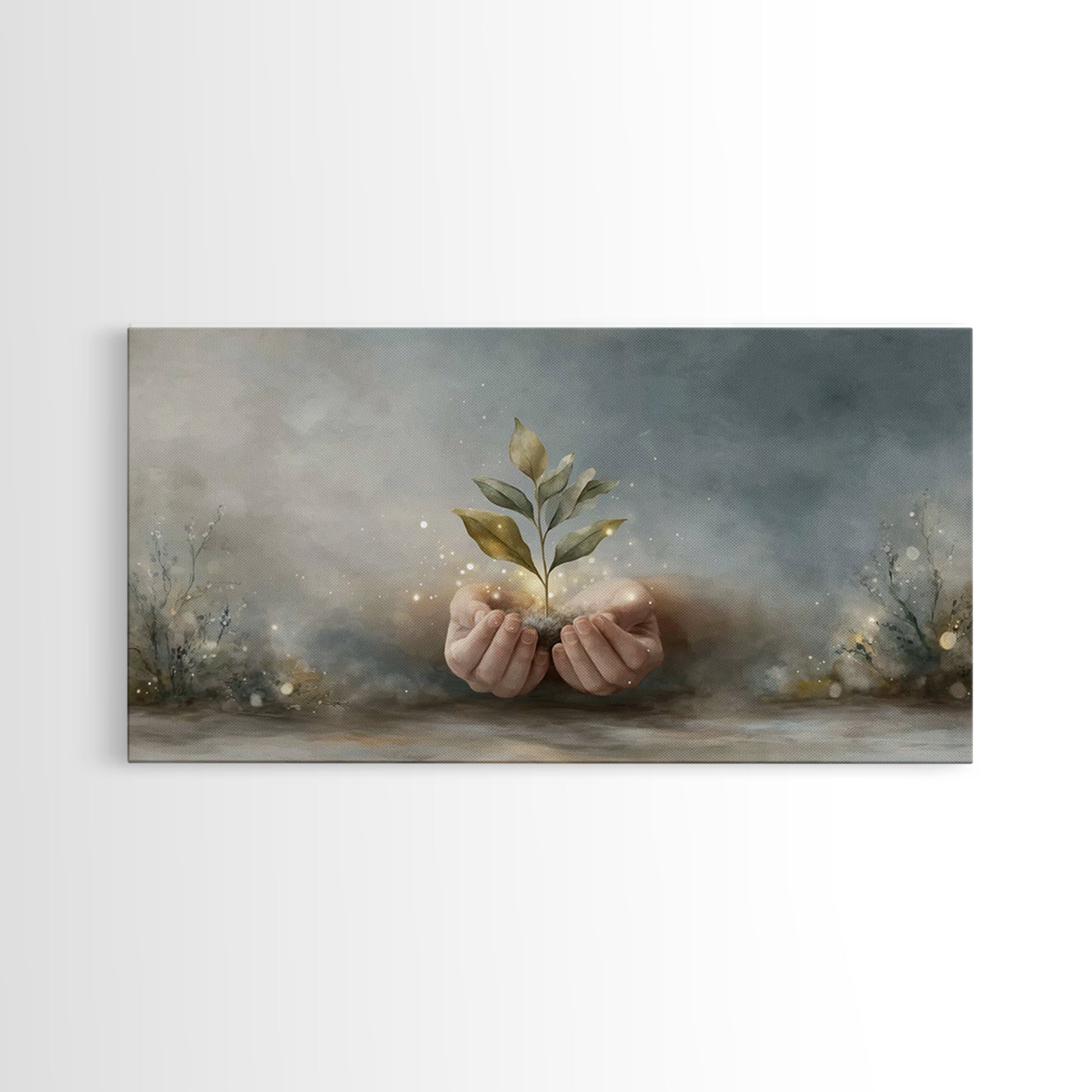 Seed of Promise | Framed Canvas Print | Christian Wall Art | Christian ...