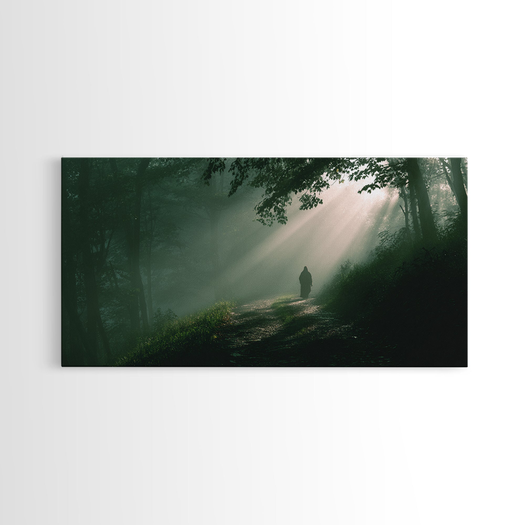 Path Of Mercy – Framed Canvas Print – Christian Art Canvas – Moody Chr ...