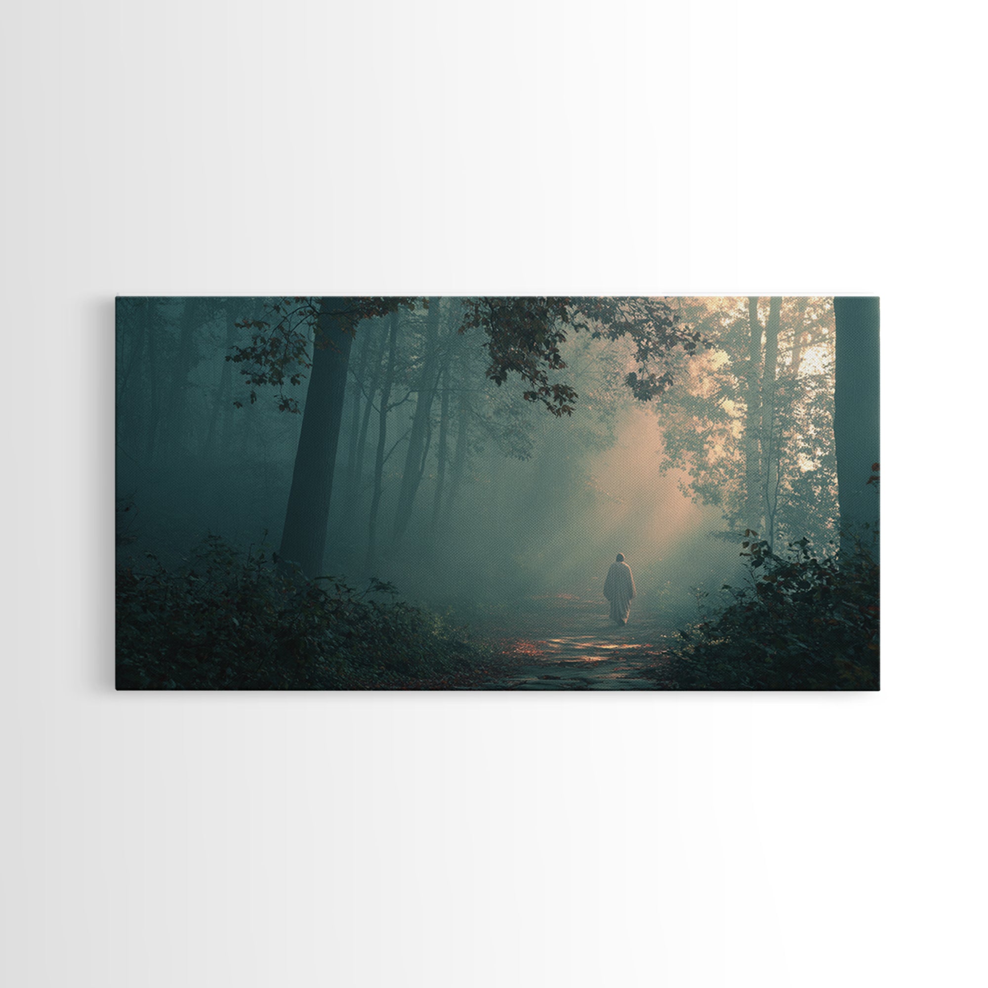 Forest Of Grace, Framed Canvas Print, Christian Wall Art, Christian Ch ...