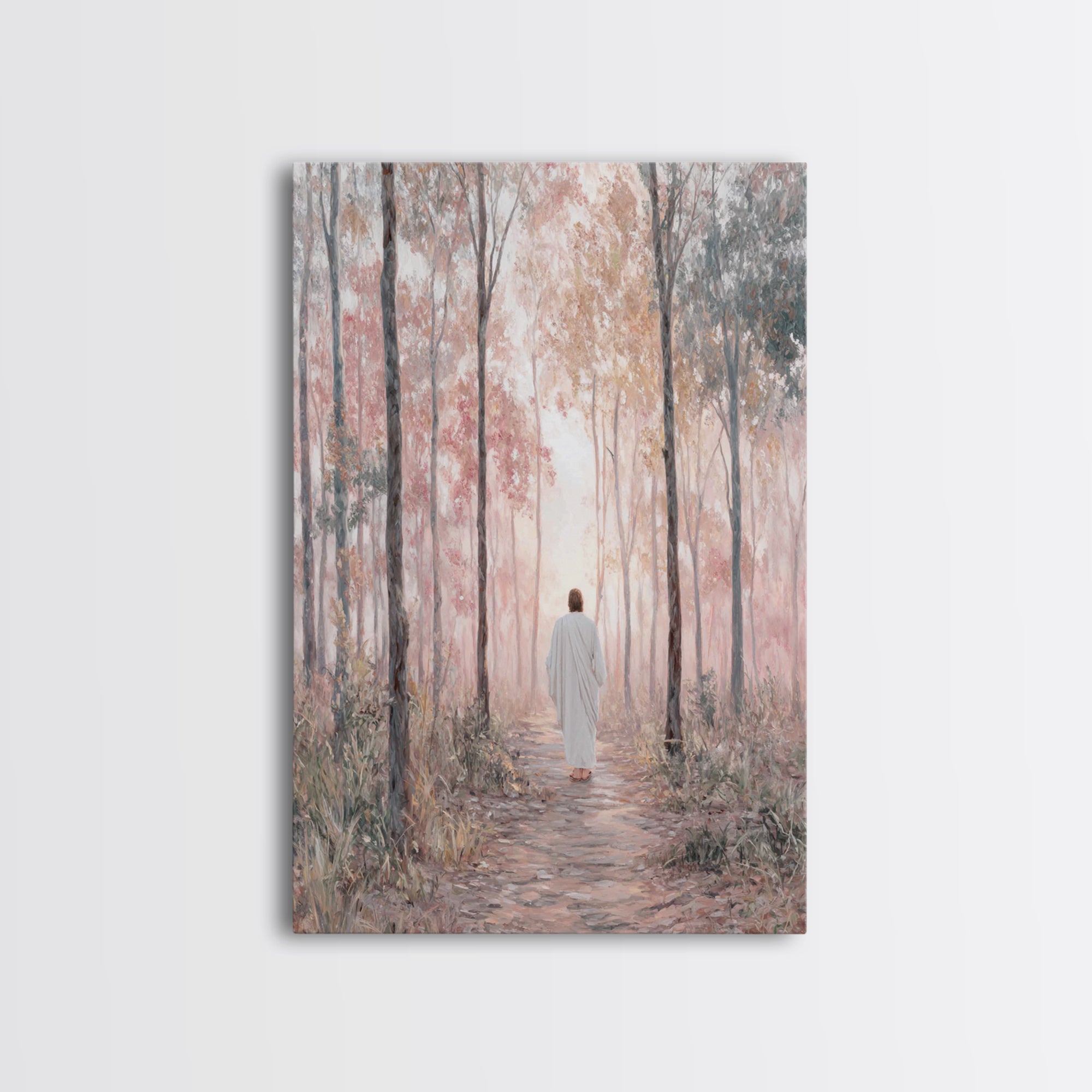 Path Of Grace | Framed Canvas Print | Christian Wall Art | Jesus Paint ...