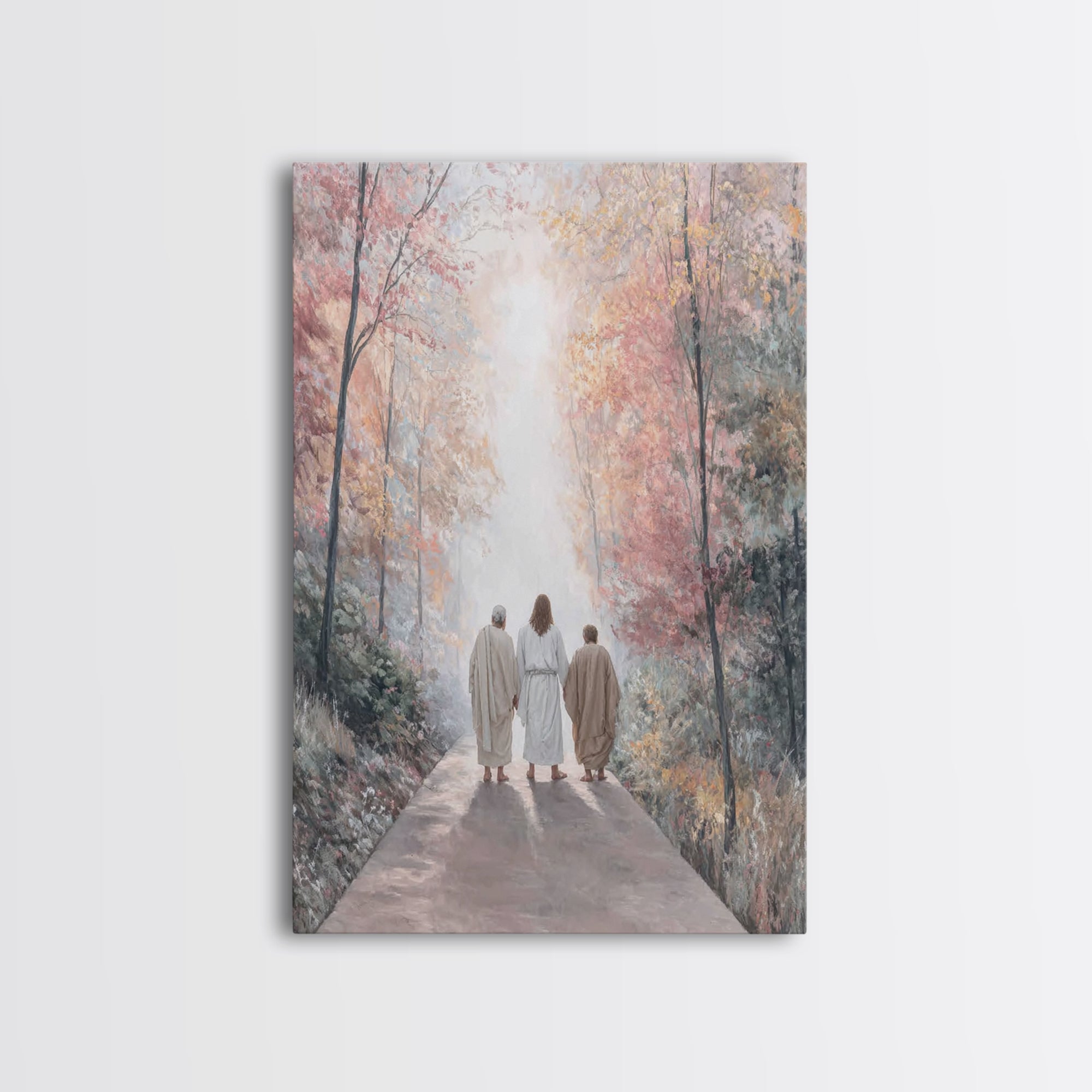 Path of Grace – Framed Canvas Print – Christian Art Canvas – Jesus Pai ...
