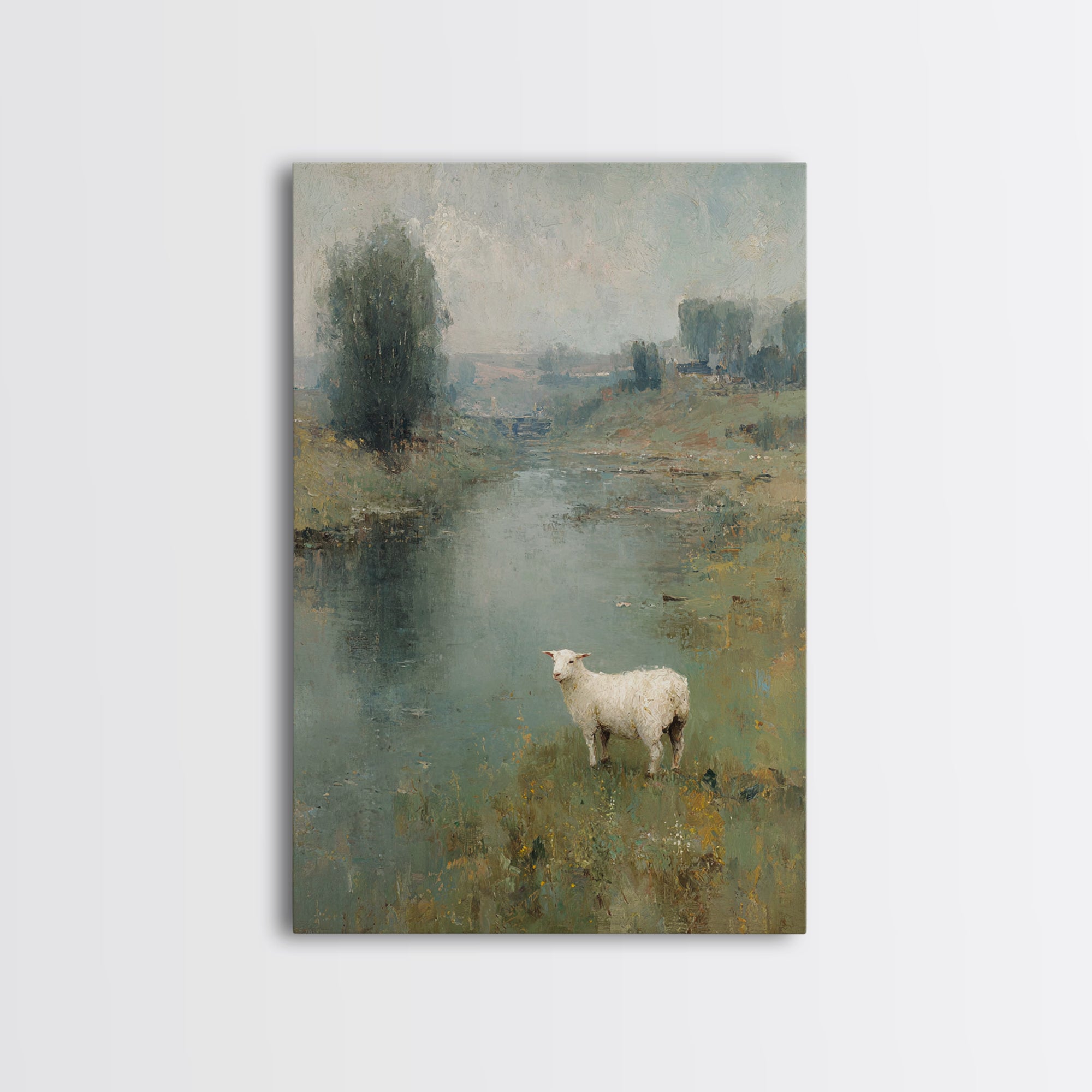 Starlit Pilgrims – Framed Canvas Print – Christmas Art – Christian Art ...