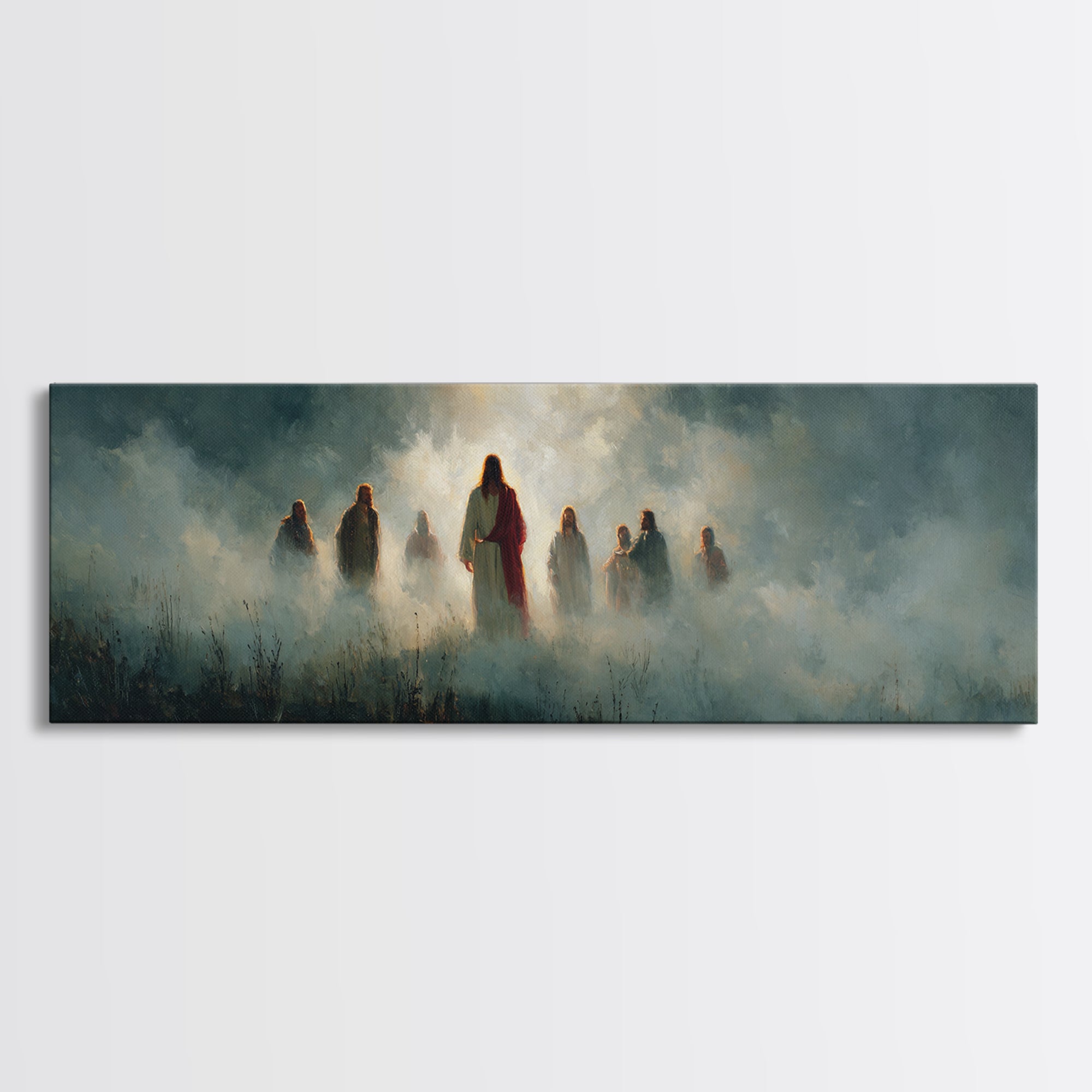 Call Of Disciples – Framed Canvas Print – Extra Wide Art – Christian P ...