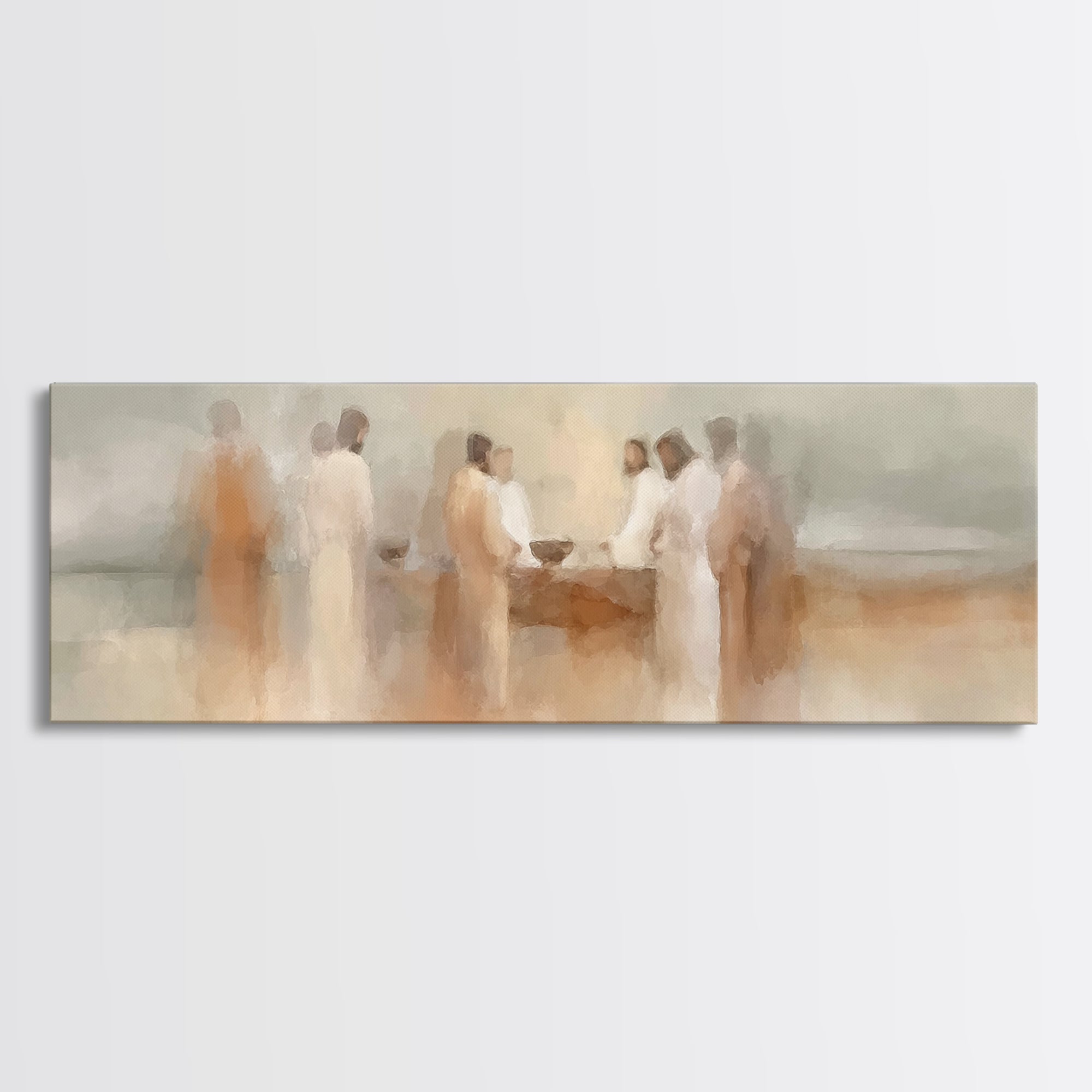 Holy Vision Dawn – Framed Canvas Print – Christian Wall Art – Christia ...