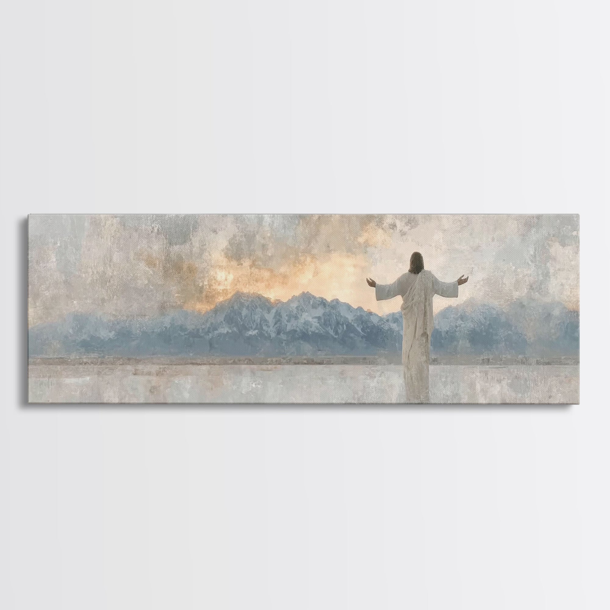 Horizon Of Mercy – Framed Canvas Print – Christian Wall Art – Panorami ...