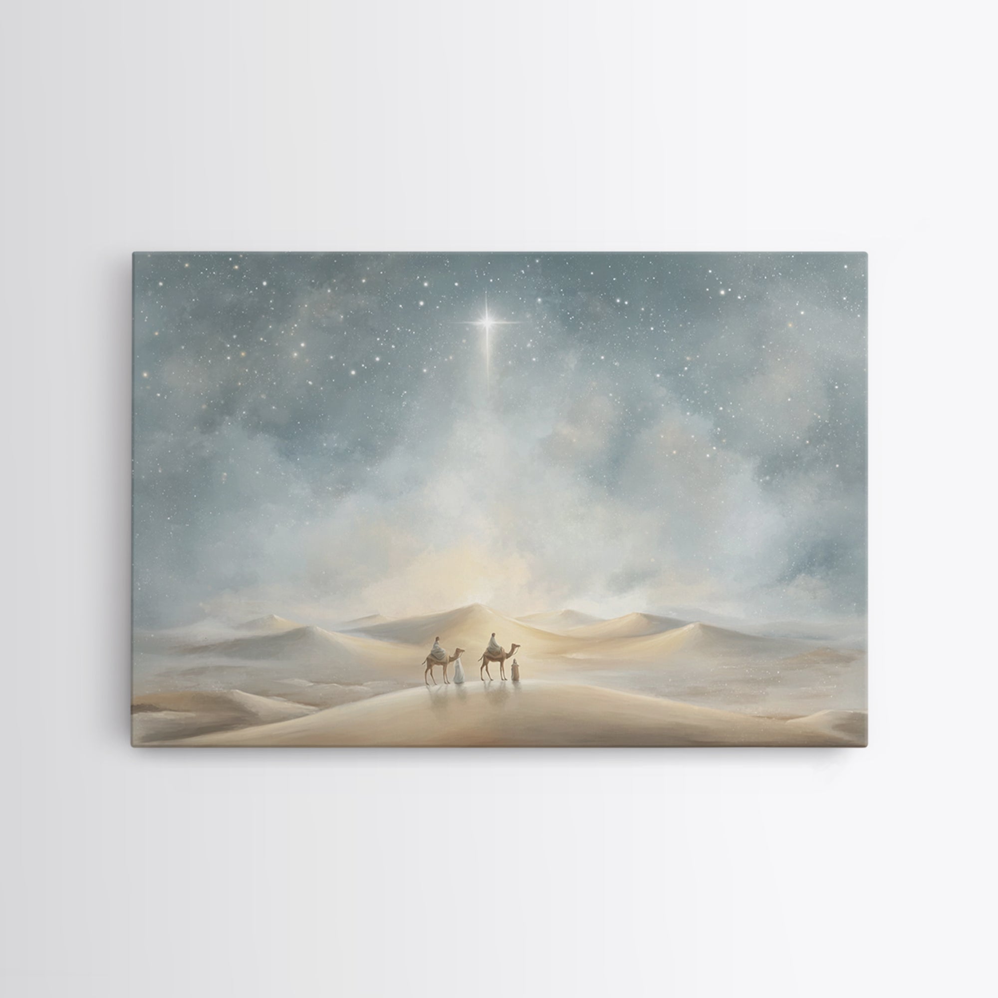 Wandering Light – Framed Canvas Print – Christian Art Canvas – Christi ...