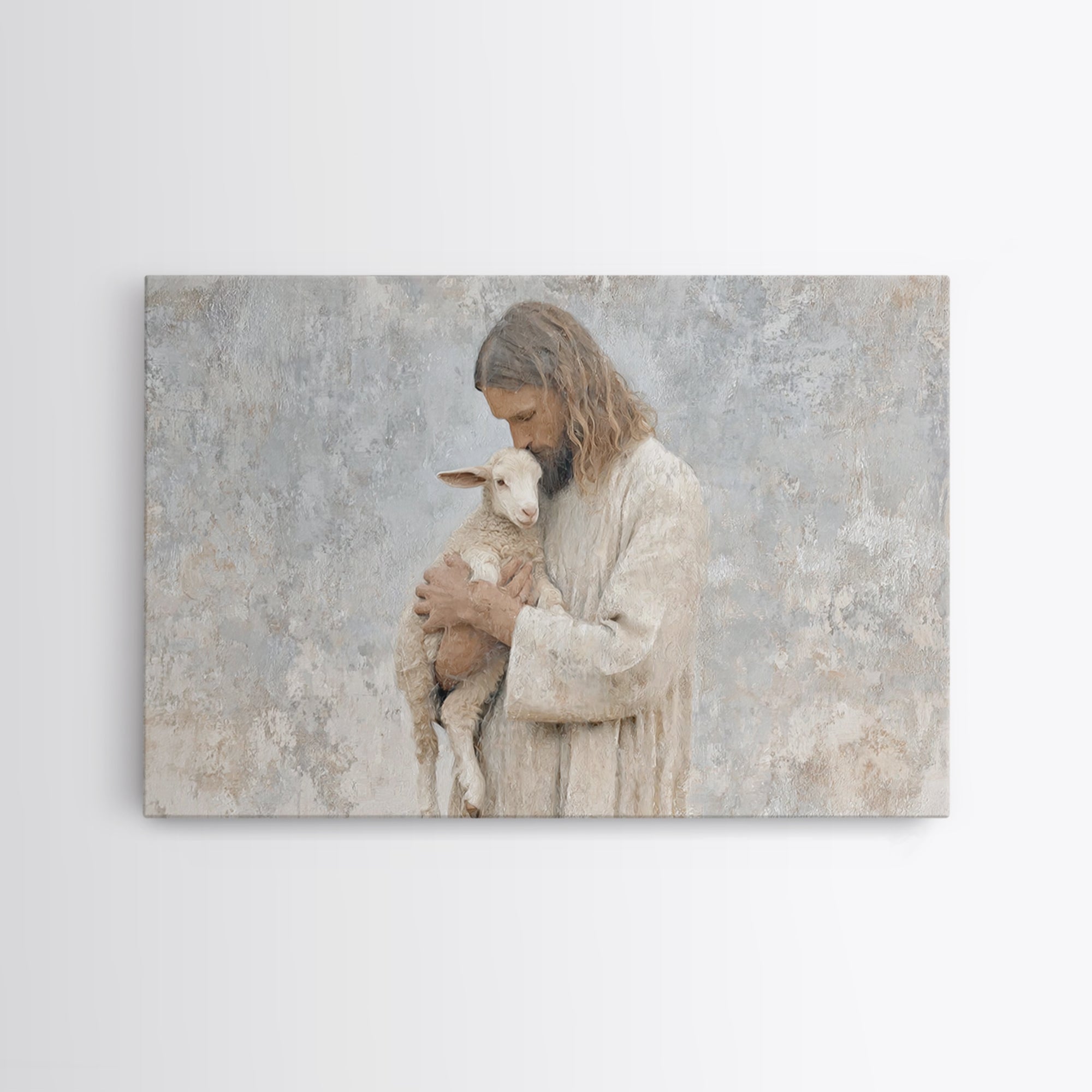 Light Of Compassion – Framed Canvas Print – Christian Art Canvas – Chr ...