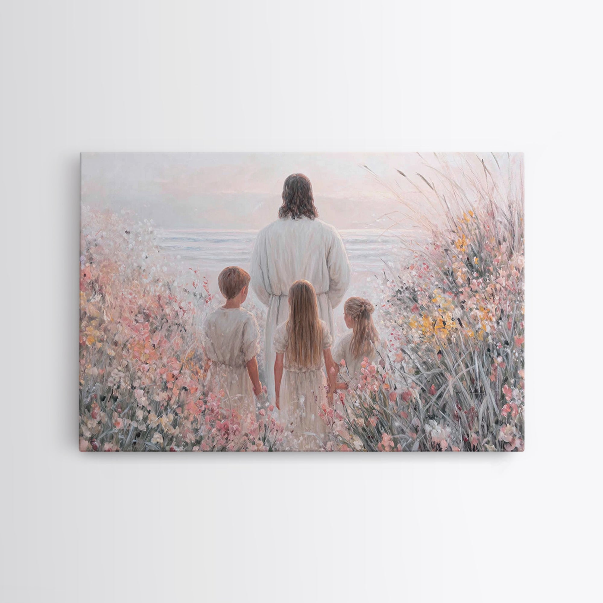 Garden Of Promise | Framed Canvas Print | Christian Wall Art | Christi ...