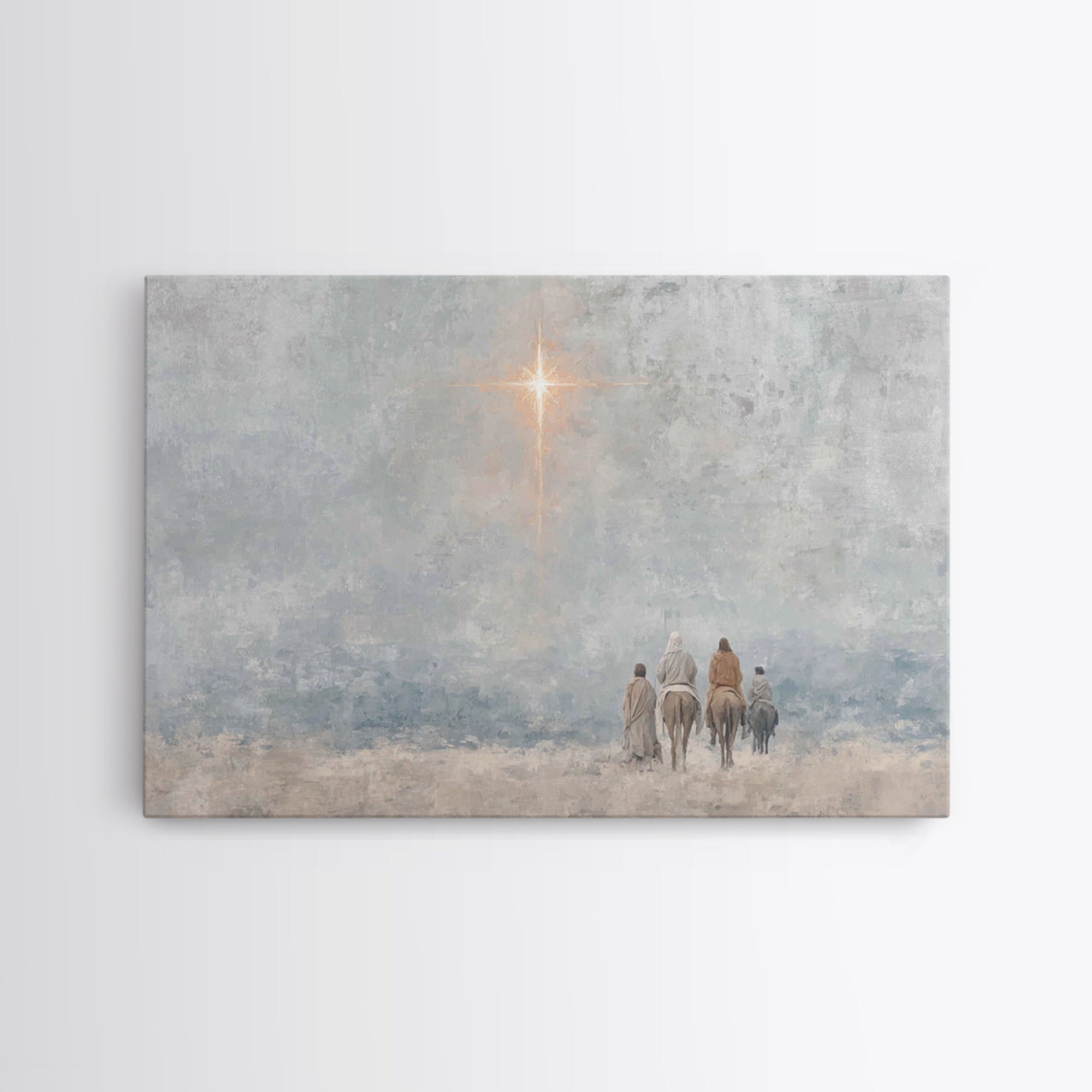 Pilgrims Of Hope – Framed Canvas Print – Christian Art Work – Christia ...