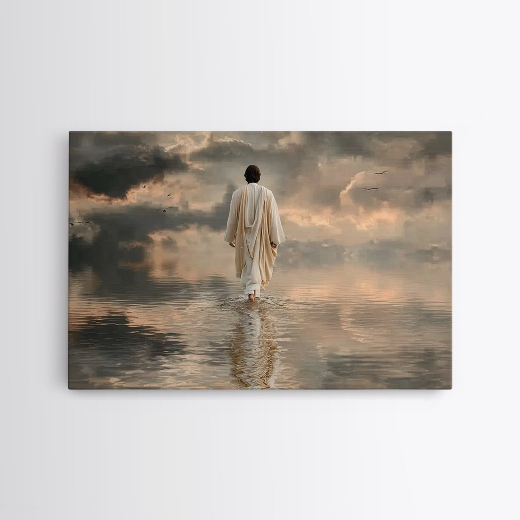 Midnight Glory – Framed Canvas Print – Christmas Art – Christian Wall ...