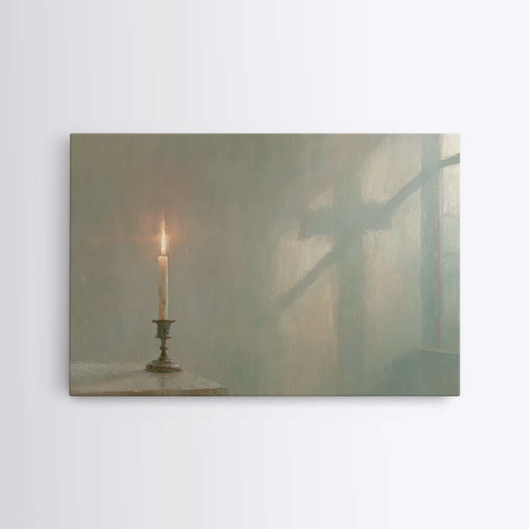 Holy Reflection | Framed Canvas Print | Christian Wall Art | Christian ...